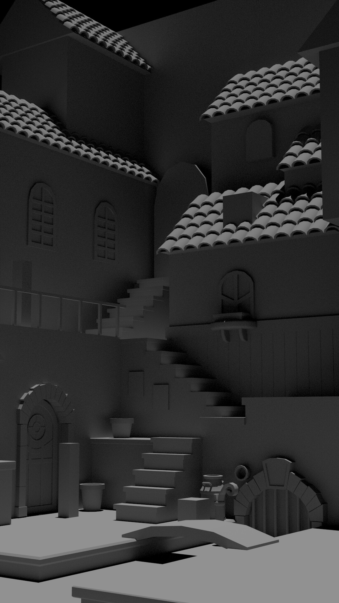 ArtStation - Environment Study (WIP)