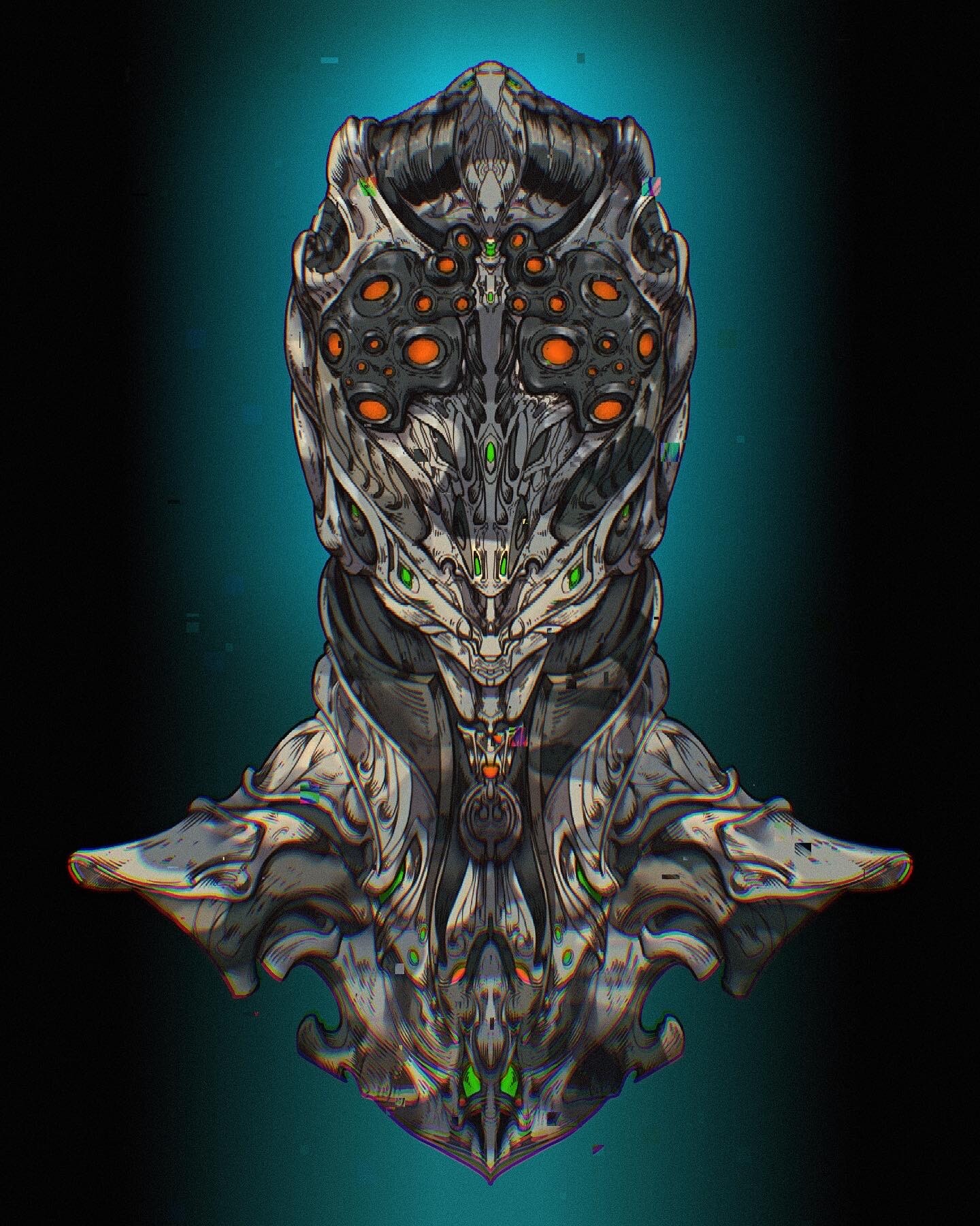 ArtStation - Mech portrait