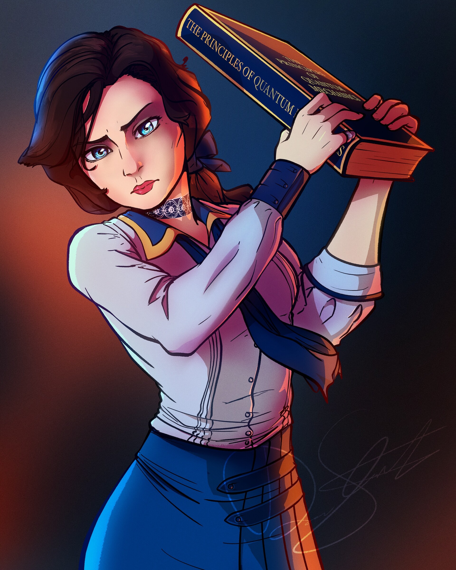 ArtStation - [FAN ART] Elizabeth Comstock