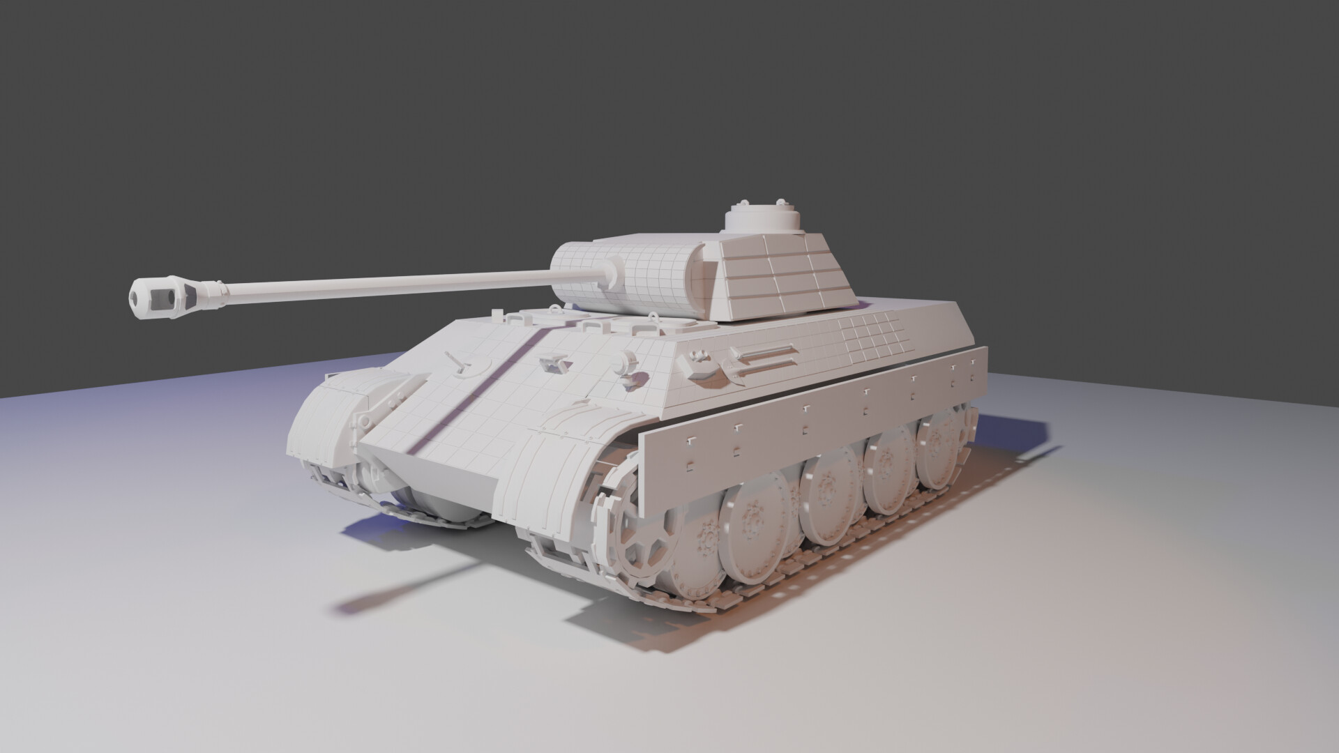 ArtStation - Panther Tank