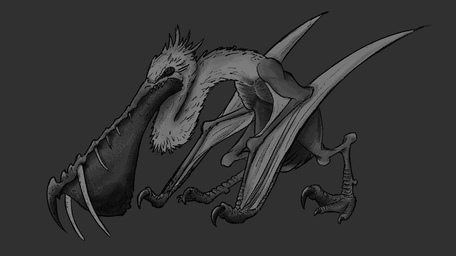 ArtStation - Pelican Monster