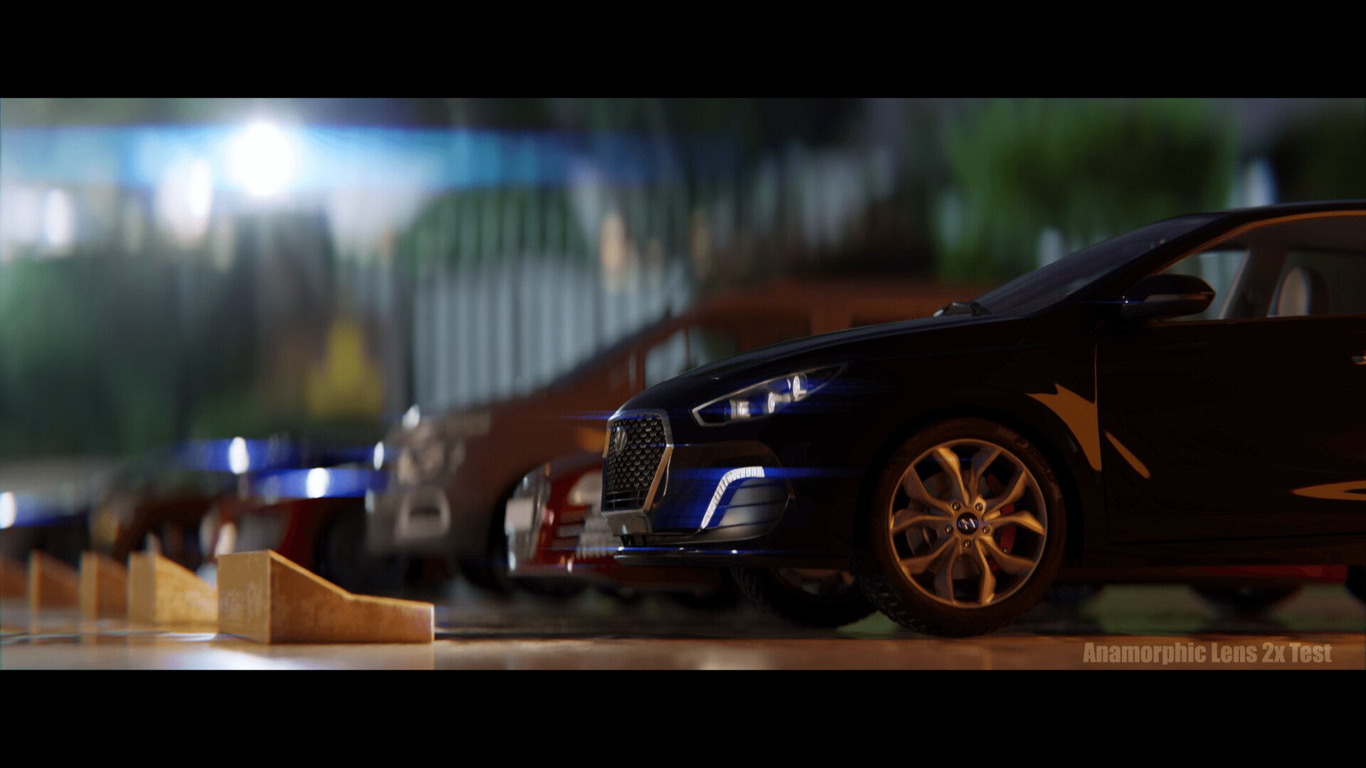 ArtStation - Anamorphic Lens 2x Cinematic Experimental