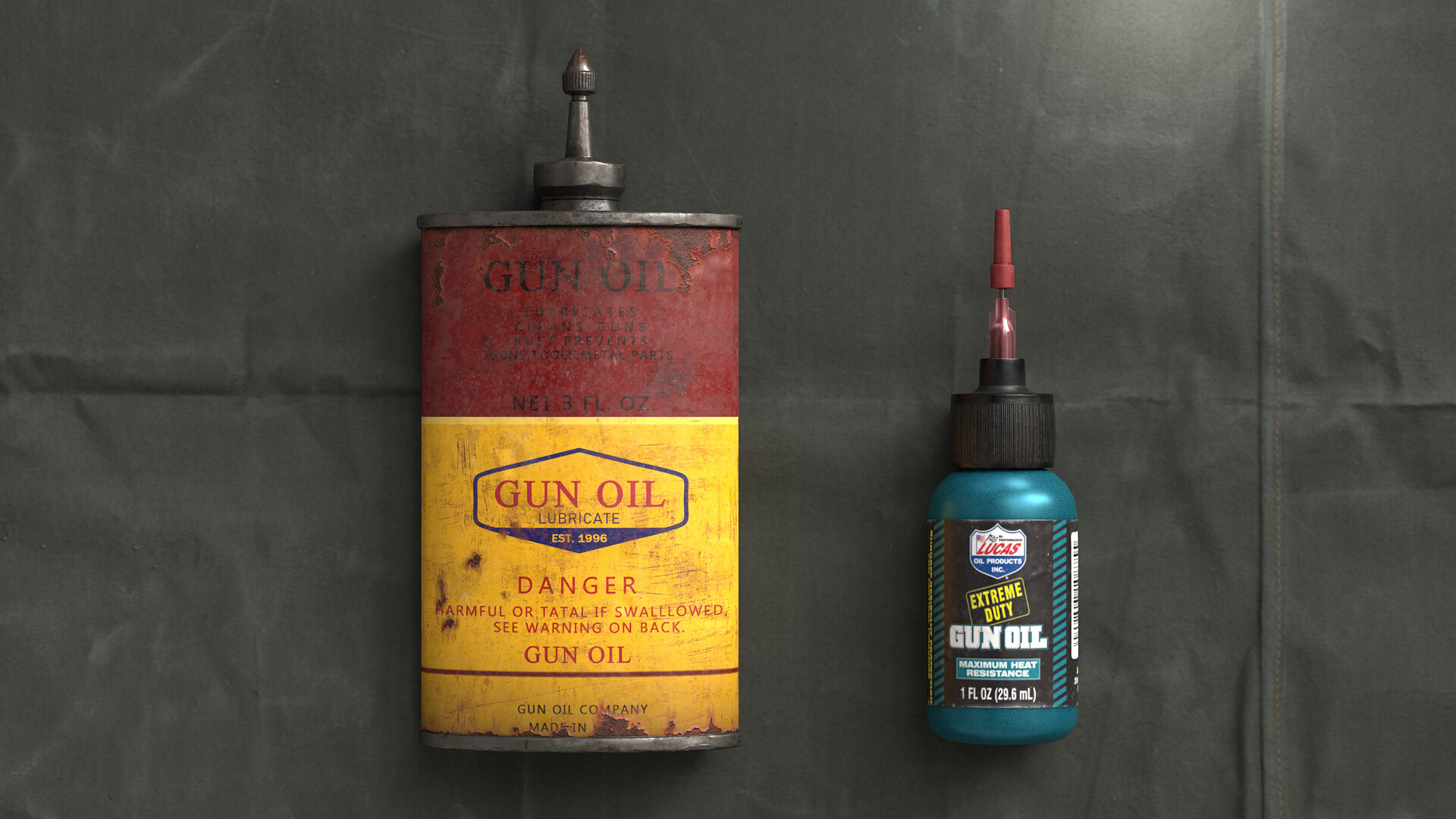 ArtStation - Gun Oil - New & Old