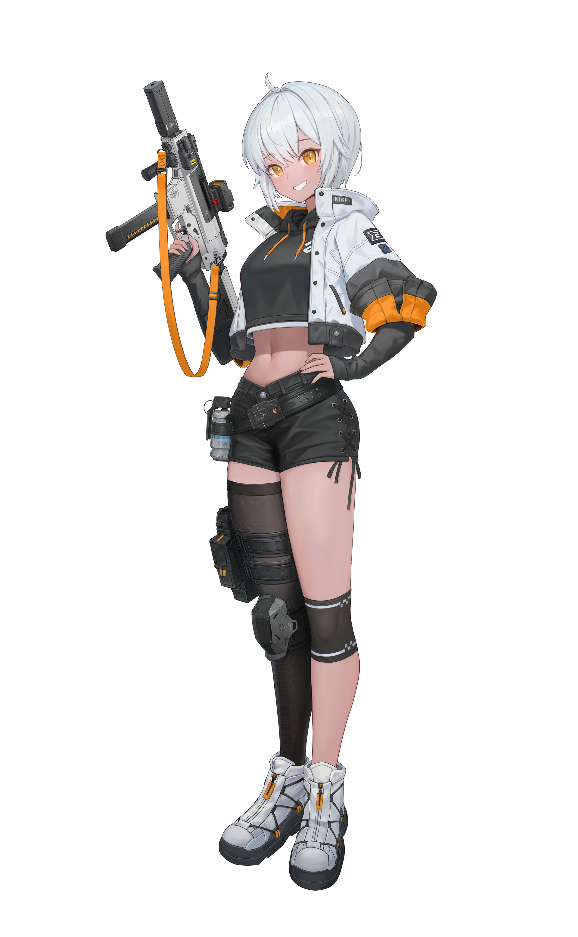 ArtStation - gun .. girl
