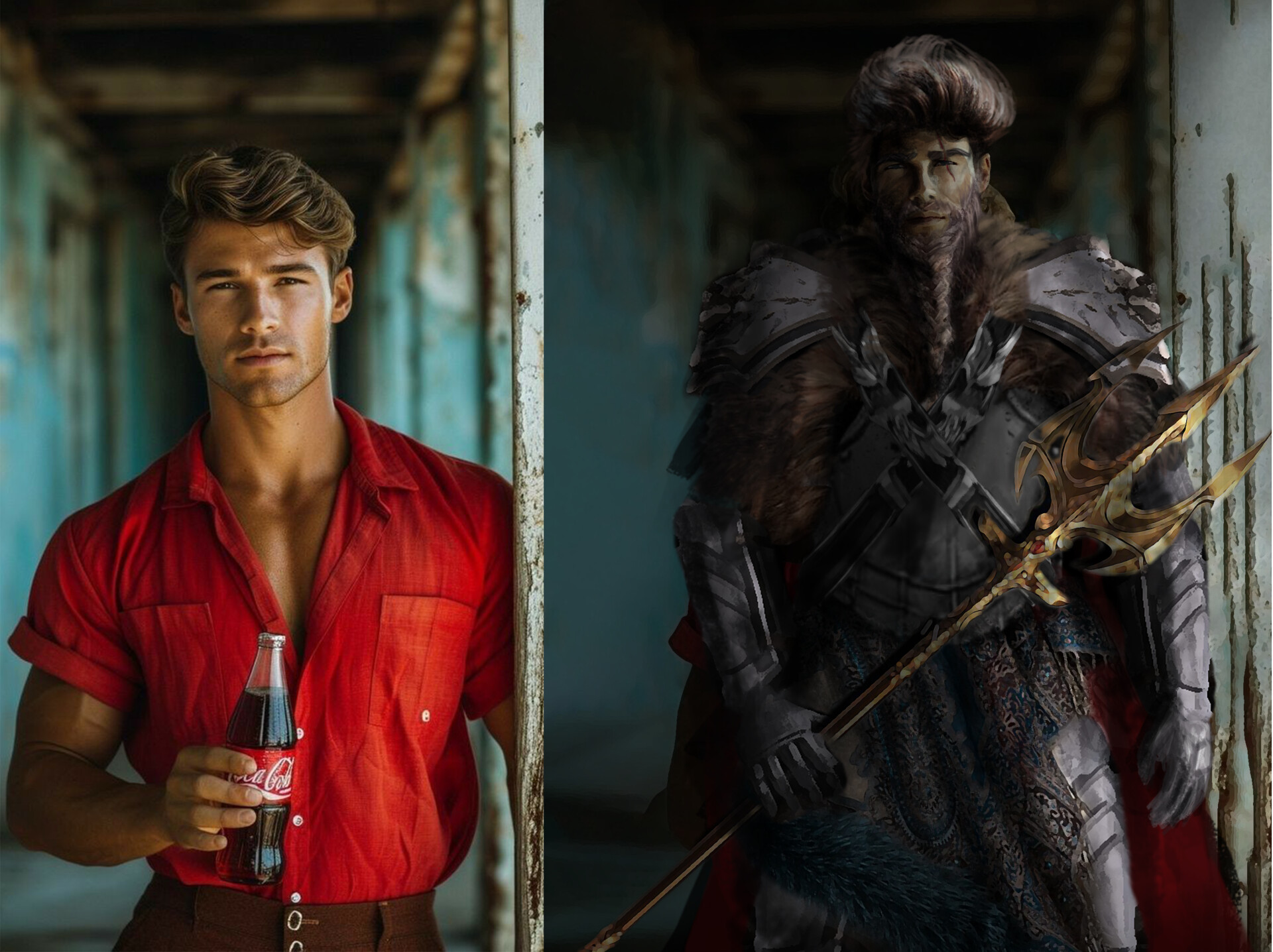 ArtStation - character concept photo bashing