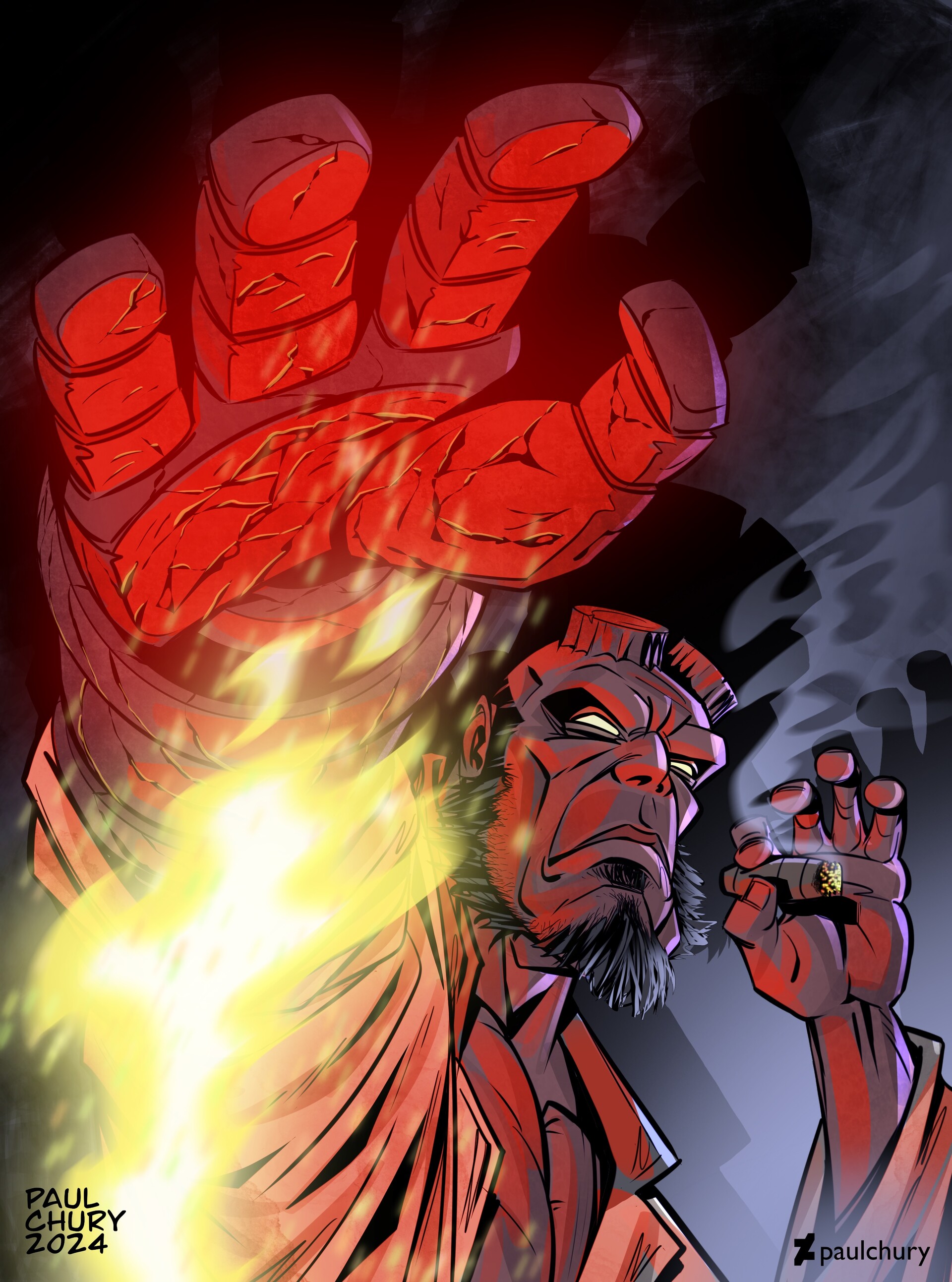 ArtStation - Hellboy