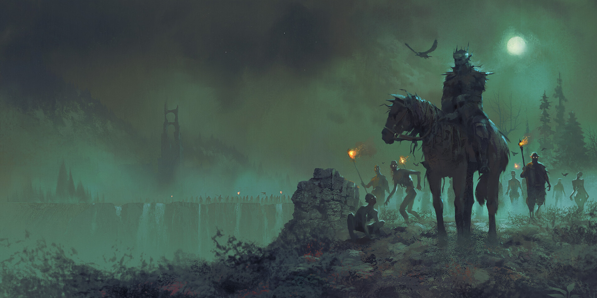 Andy Walsh - Wandering King - Digital Painting Tutorial