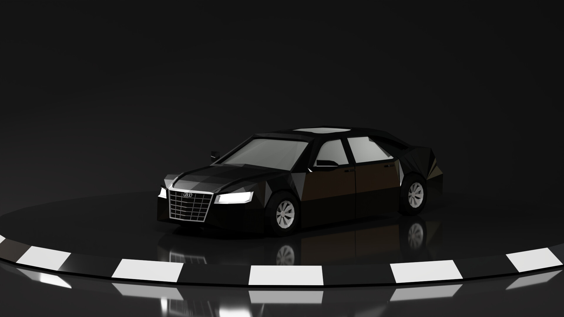 ArtStation - Low Poly Car