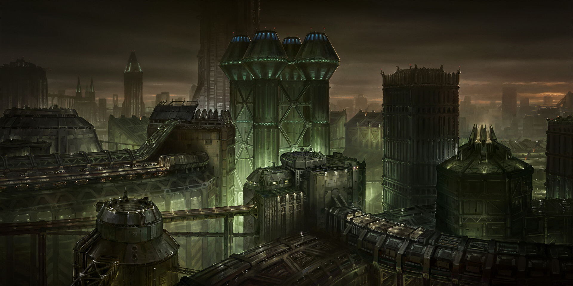 ArtStation - City Design Exploration