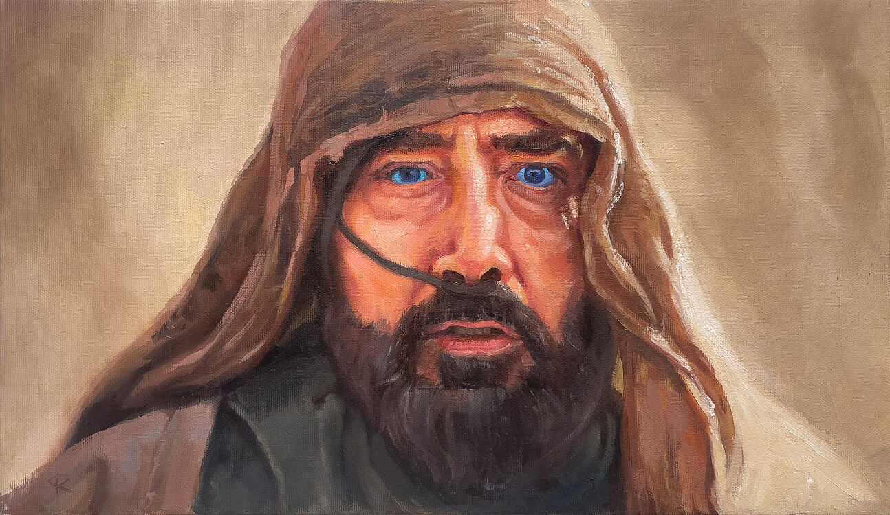 ArtStation - Dune - Stilgar Oil Painting