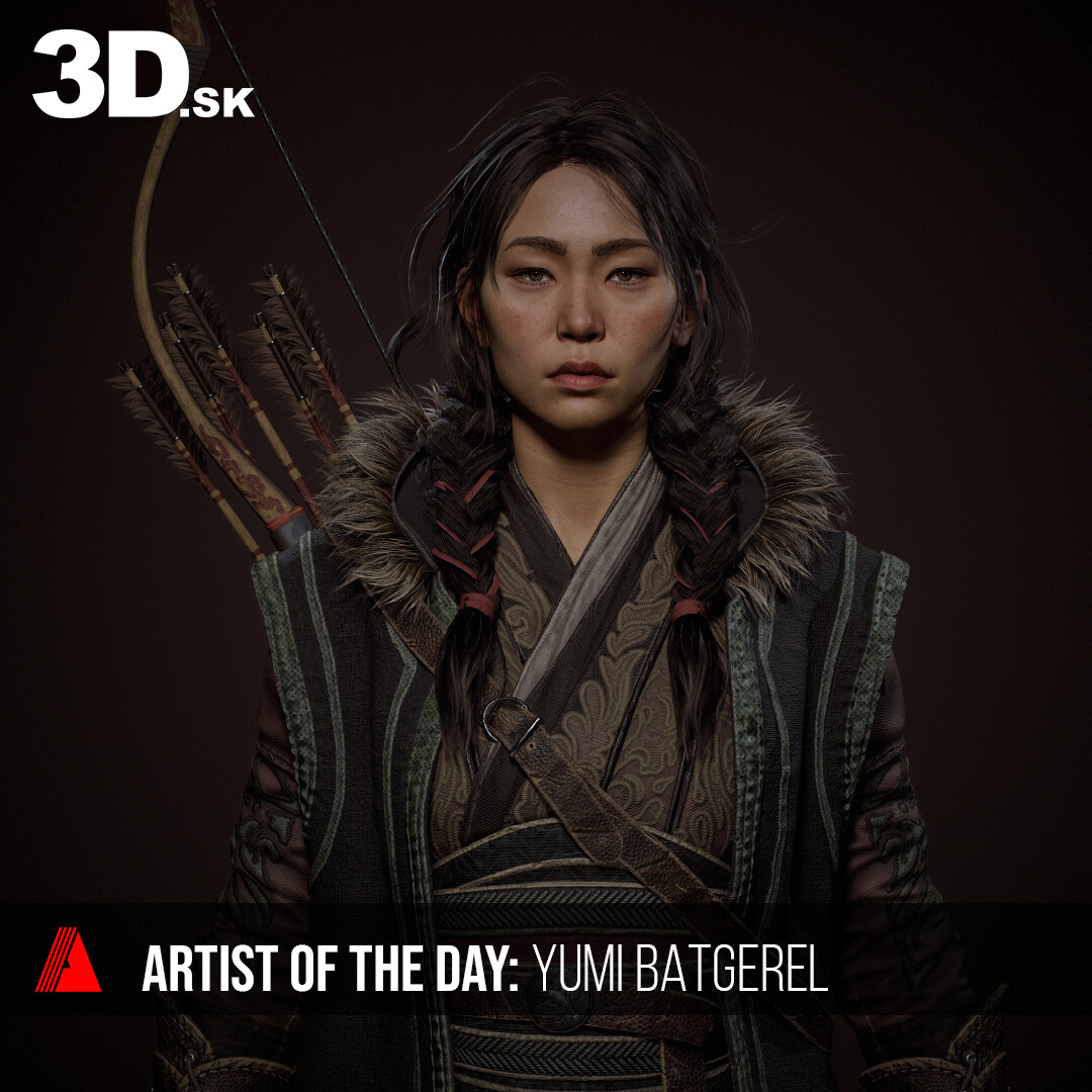 3D.SK - Artist of the day: Yumi Batgerel