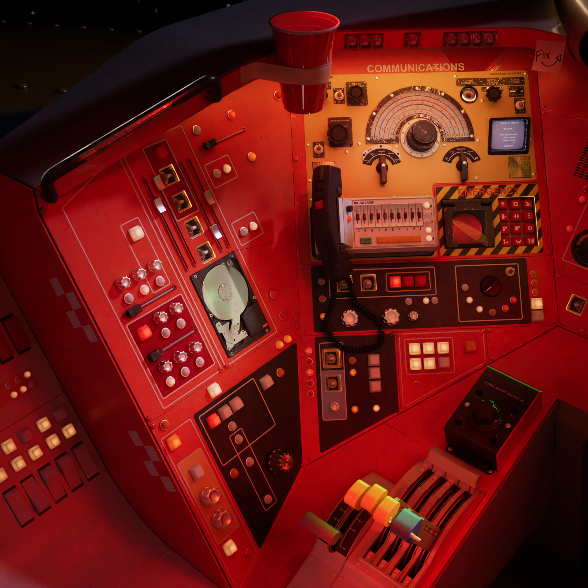 Jamison Cunningham - Cockpit of the Bliss