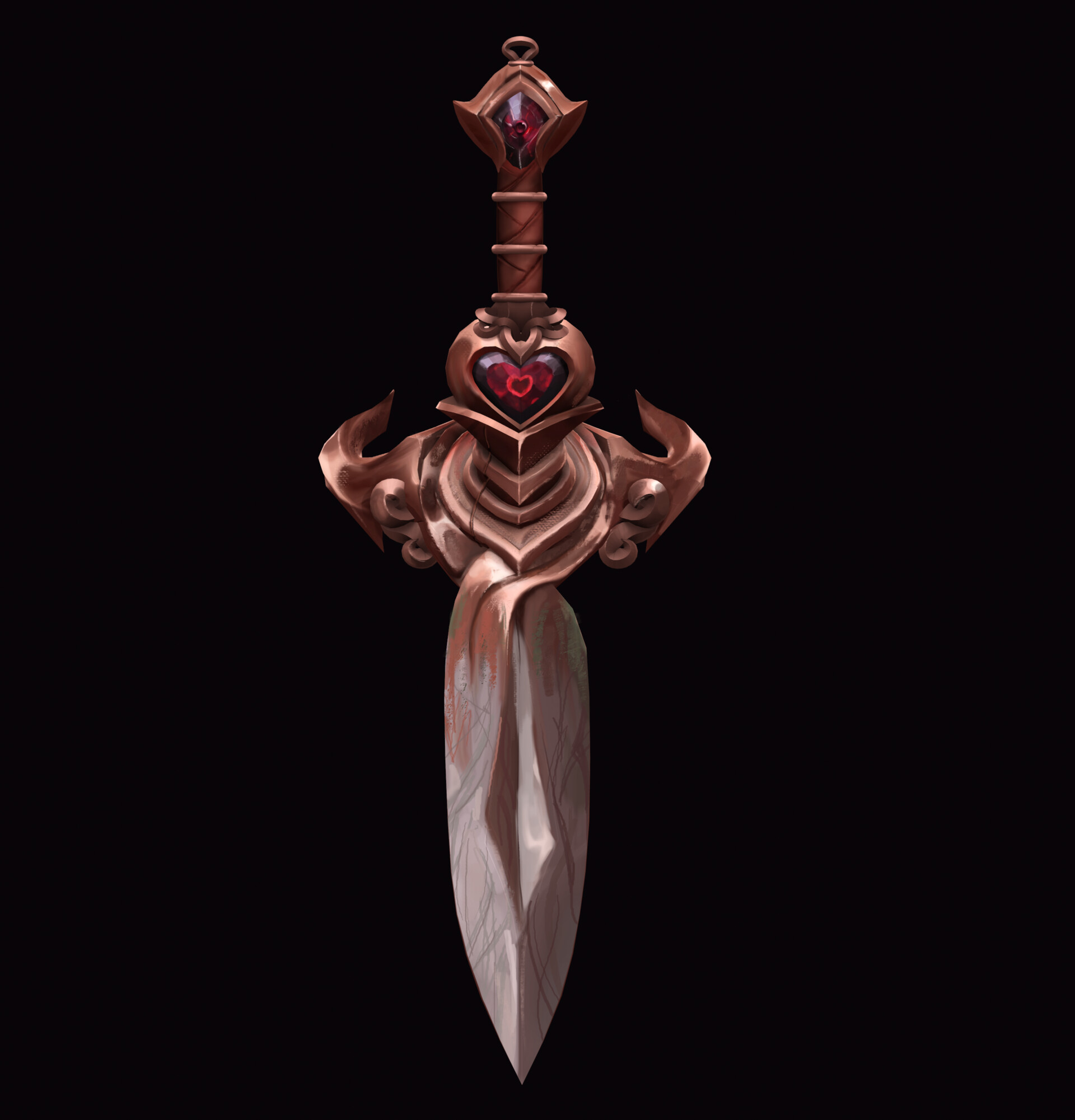 ArtStation - Heart blade model