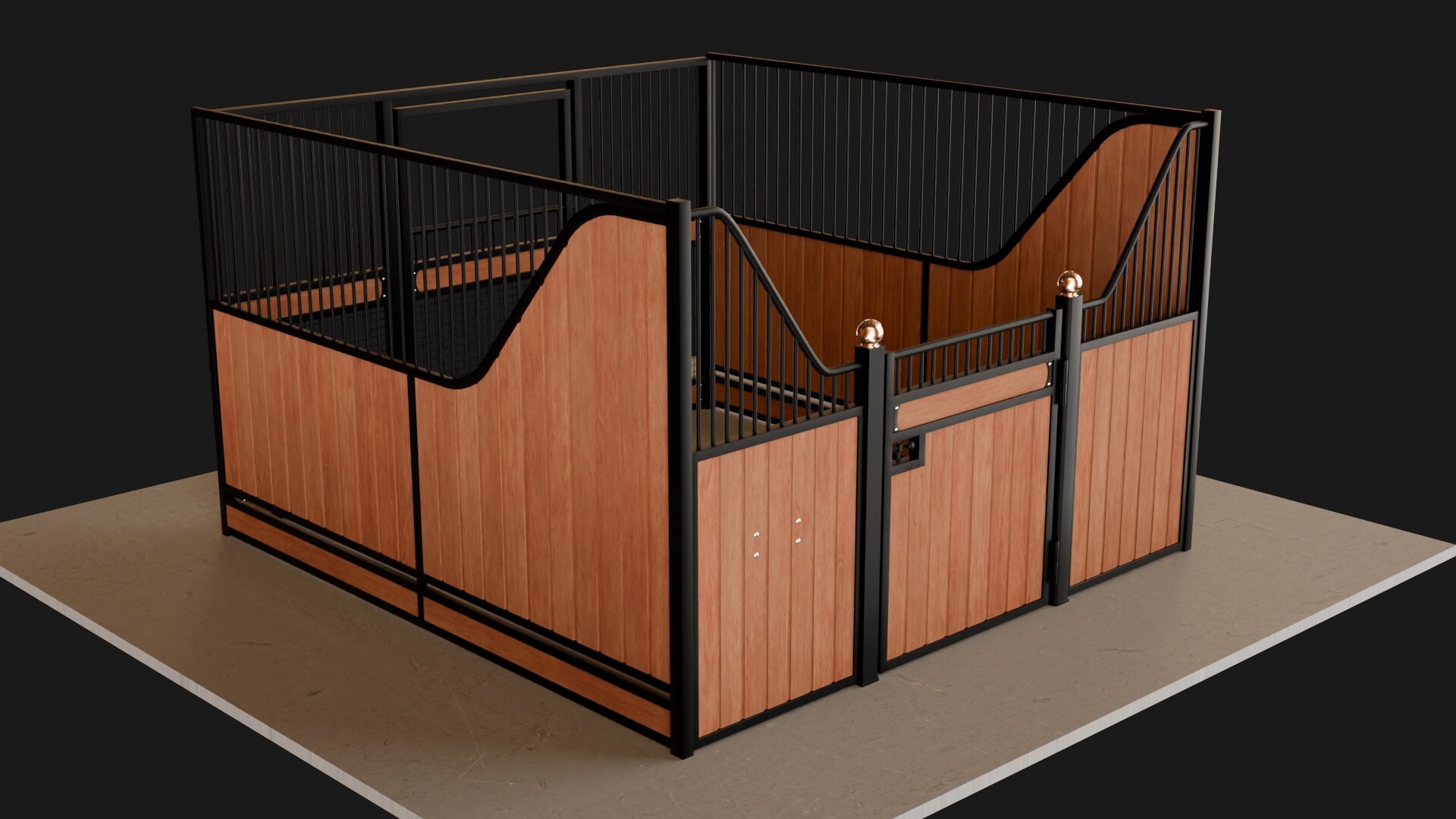 ArtStation - Horse Stall