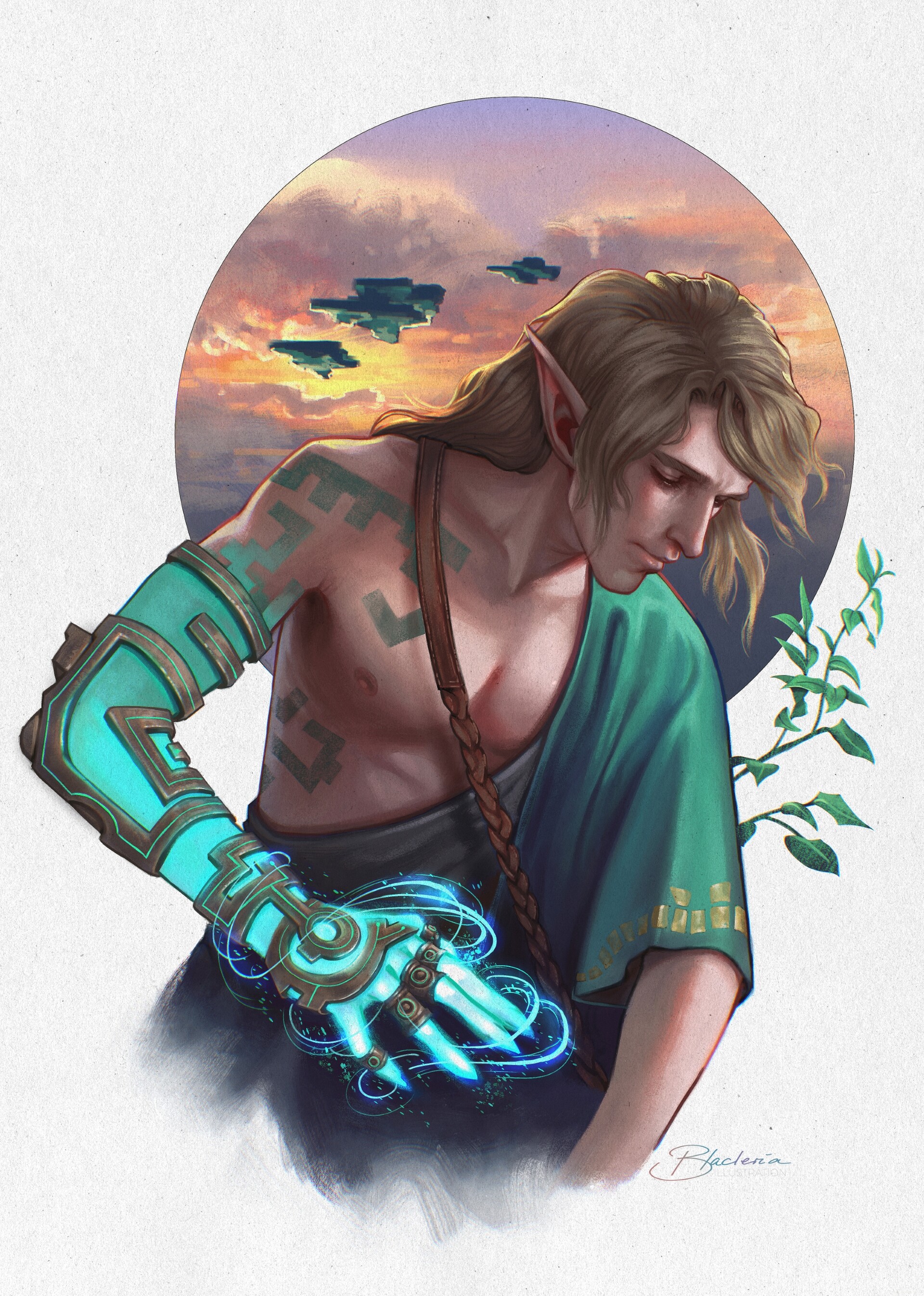 ArtStation - Link from Zelda Tears of the Kingdom