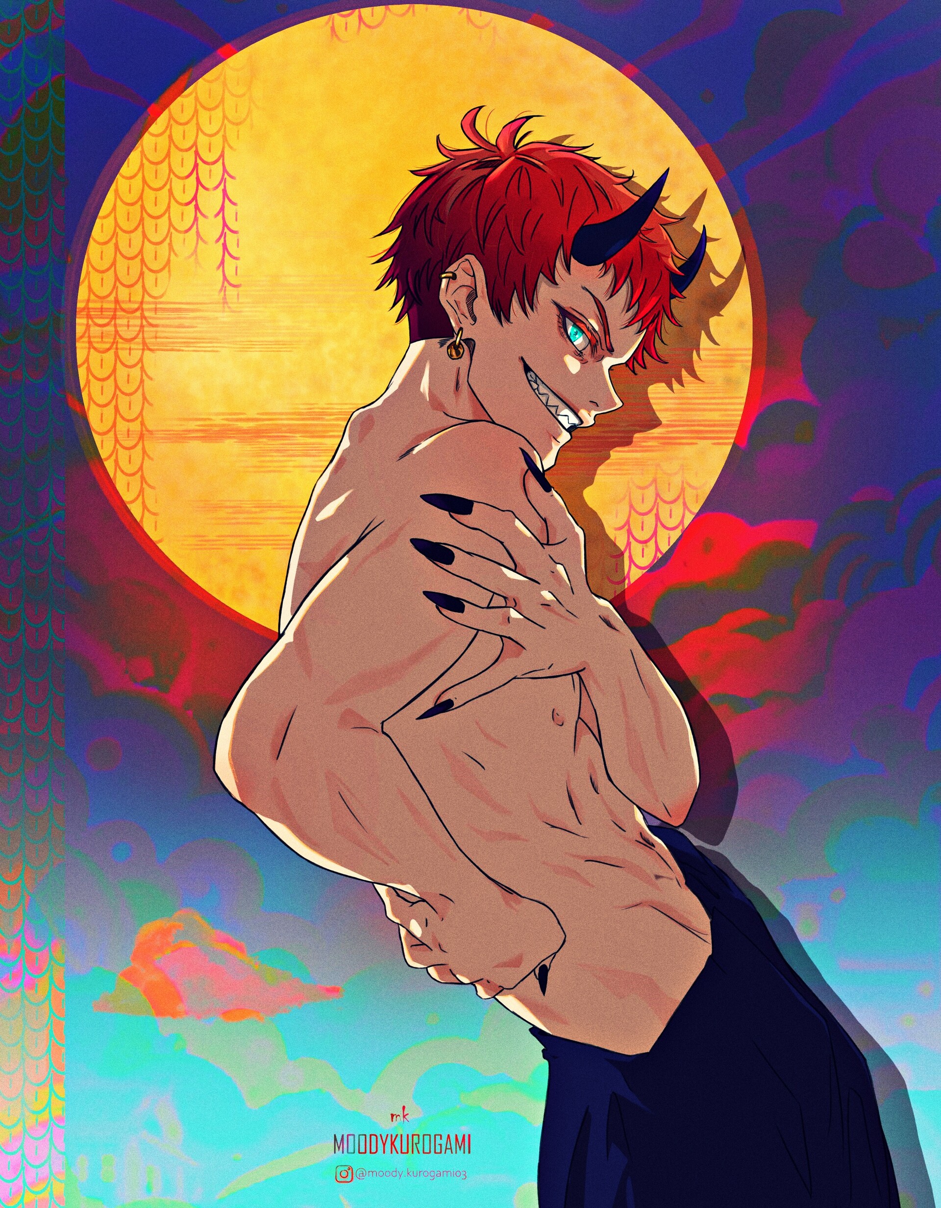 ArtStation - Oni boy