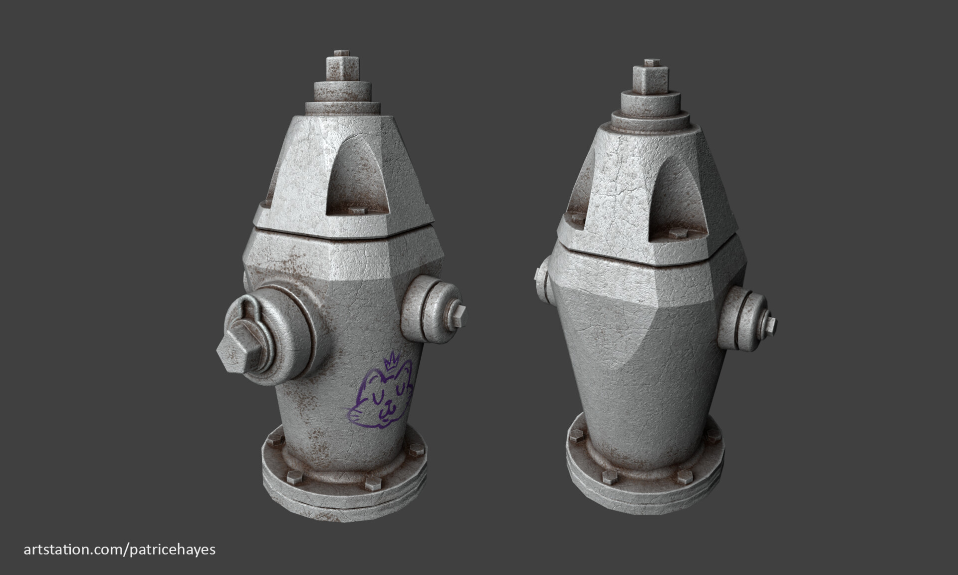 ArtStation - Fire Hydrant