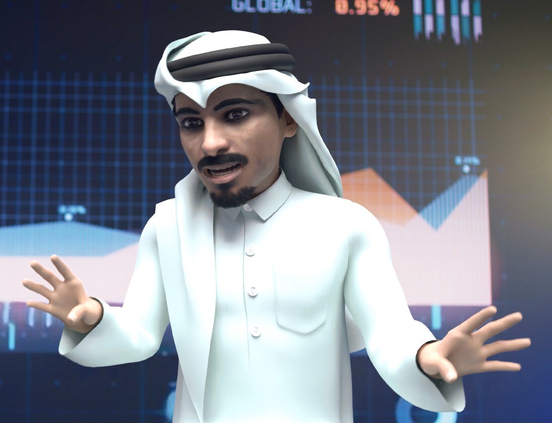 ArtStation - 3d Arabic character man