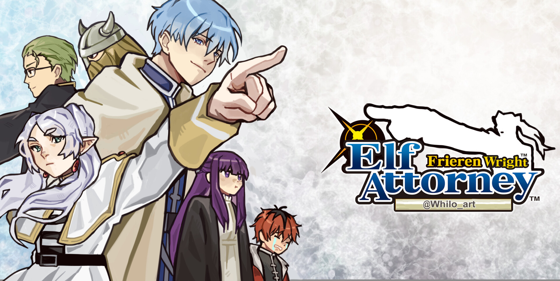 ArtStation - Frieren elf attorney fanart