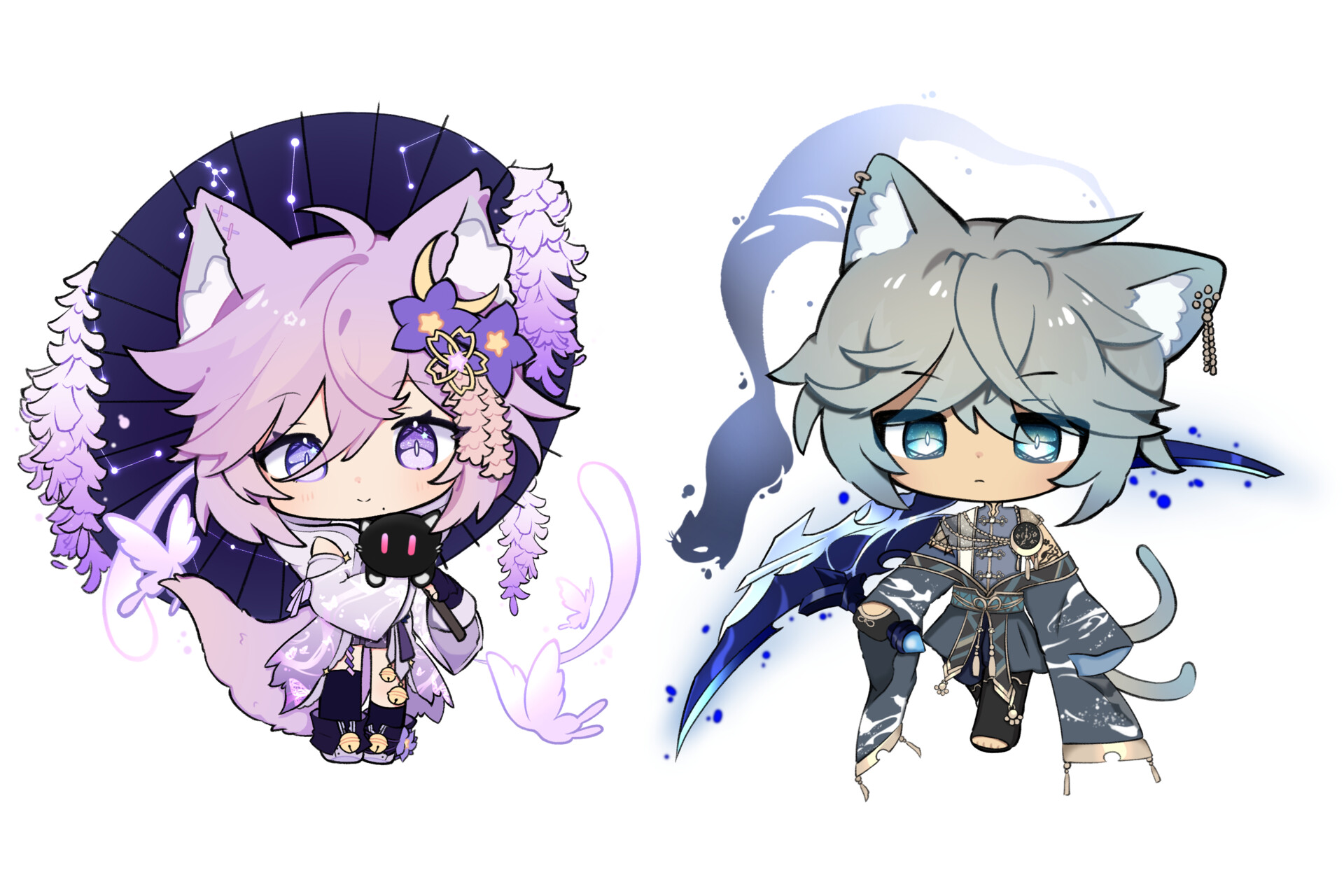 ArtStation - OC Chibi Artwork