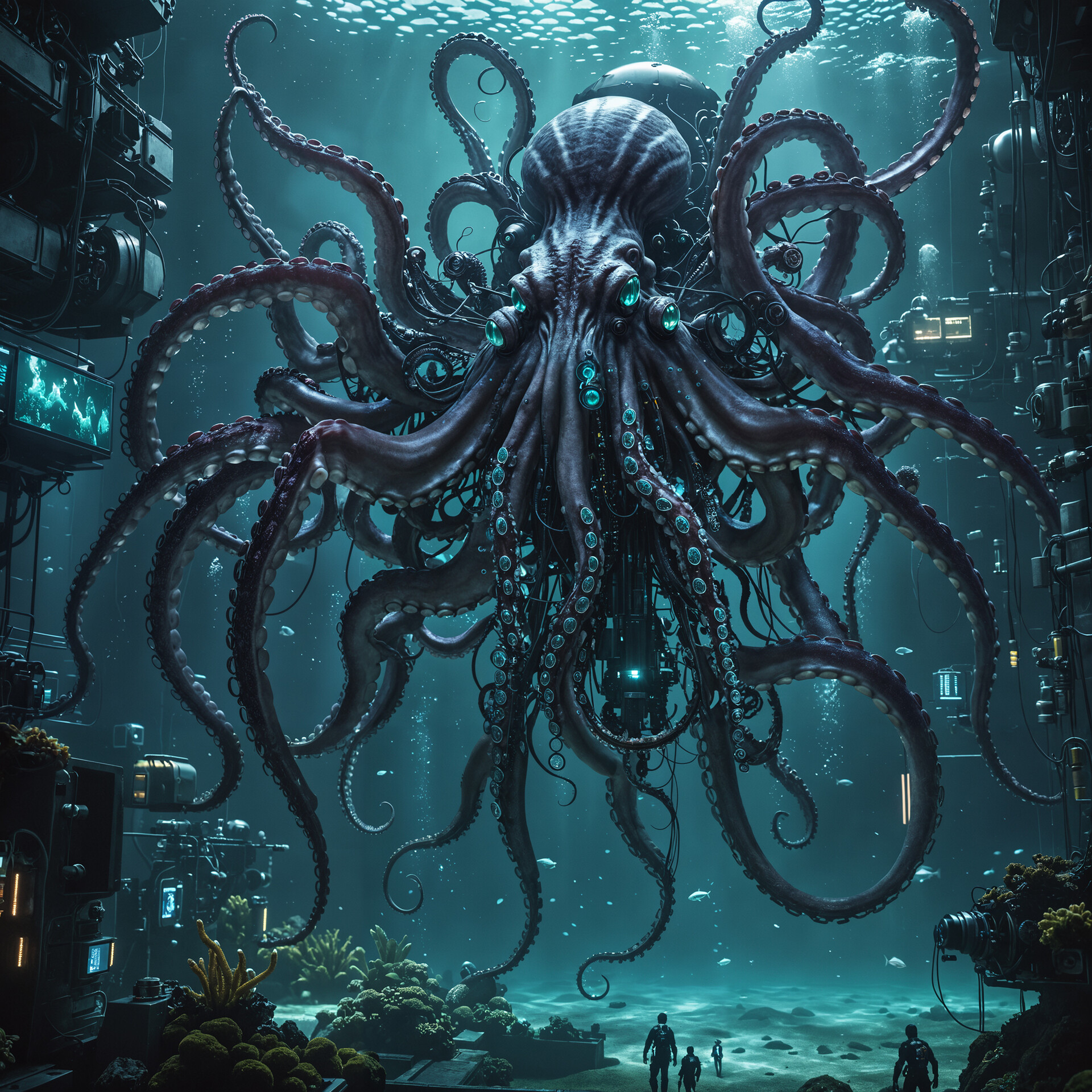 ArtStation - Abyssal landscapes