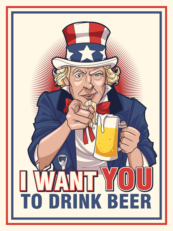 ArtStation - I WANT YOU TO DRINK BEER