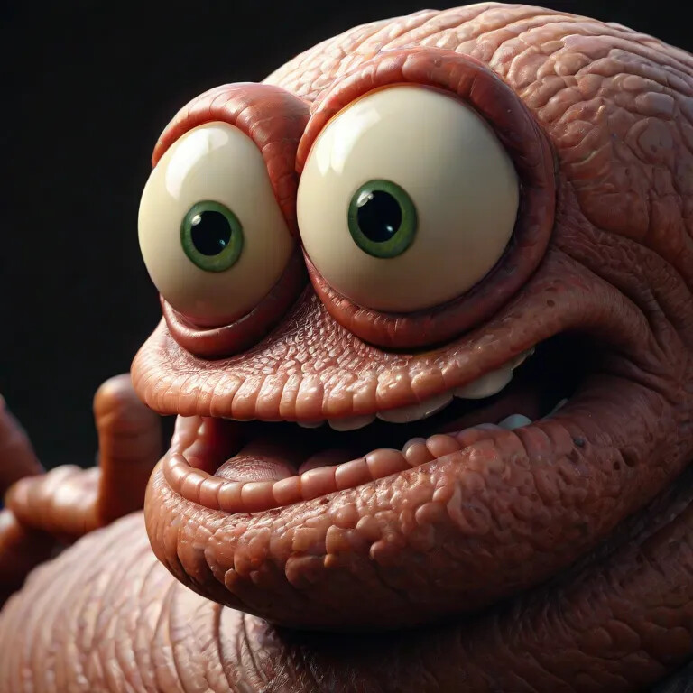 ArtStation - Grumpy Old Worm