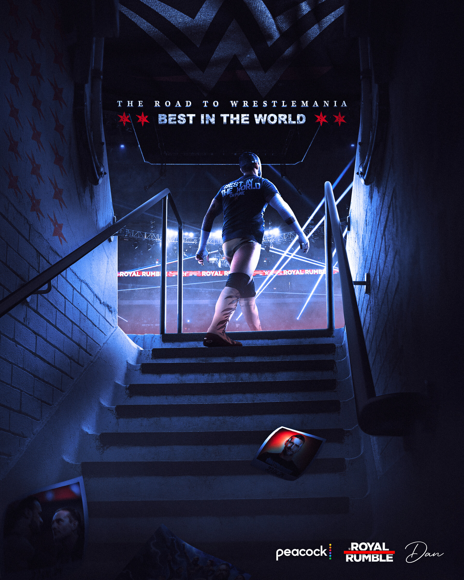 ArtStation - Best In The World CM Punk | Royal Rumble 2024