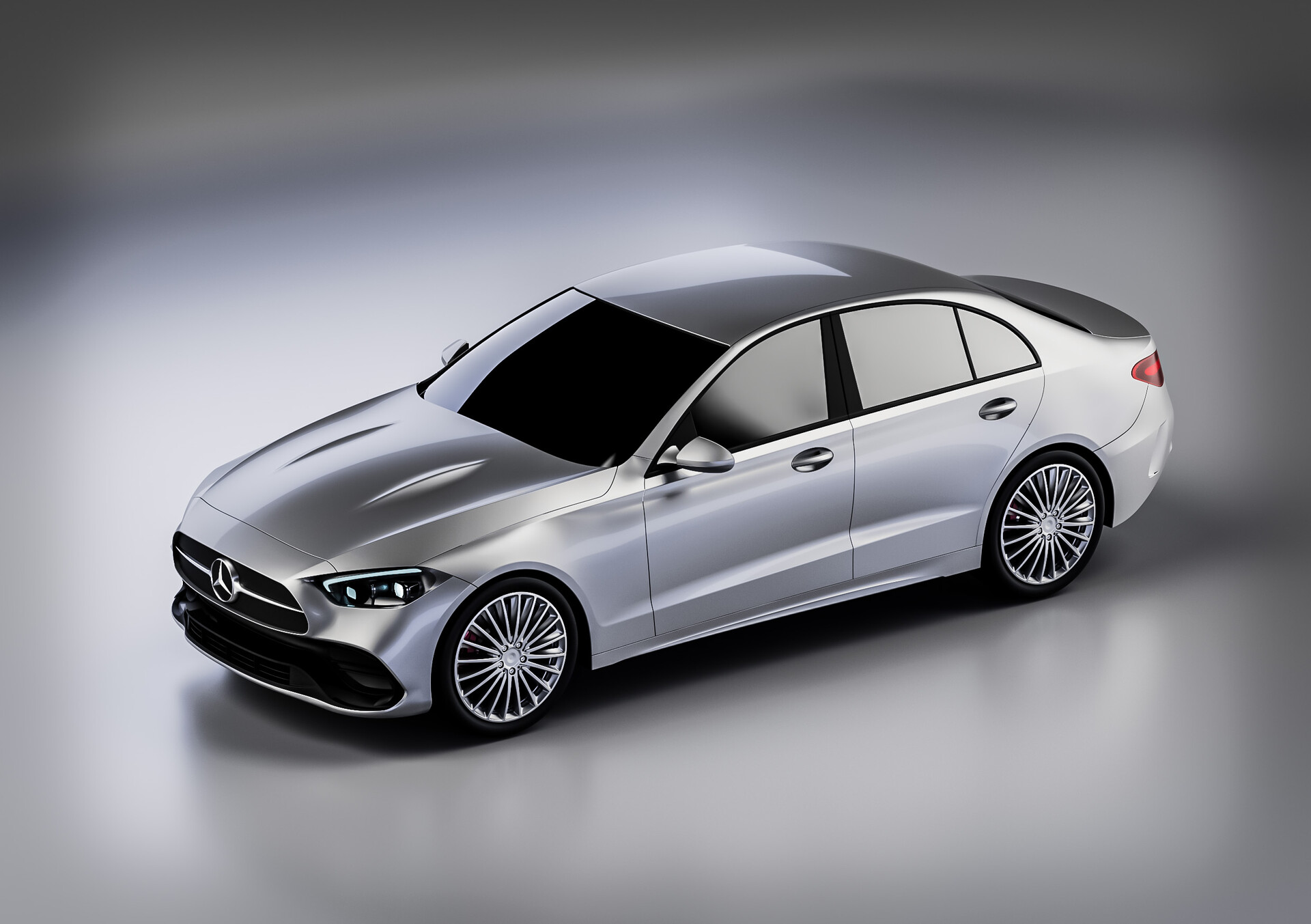 ArtStation - Mercedes Benz | Modeled in Plasticity 24beta