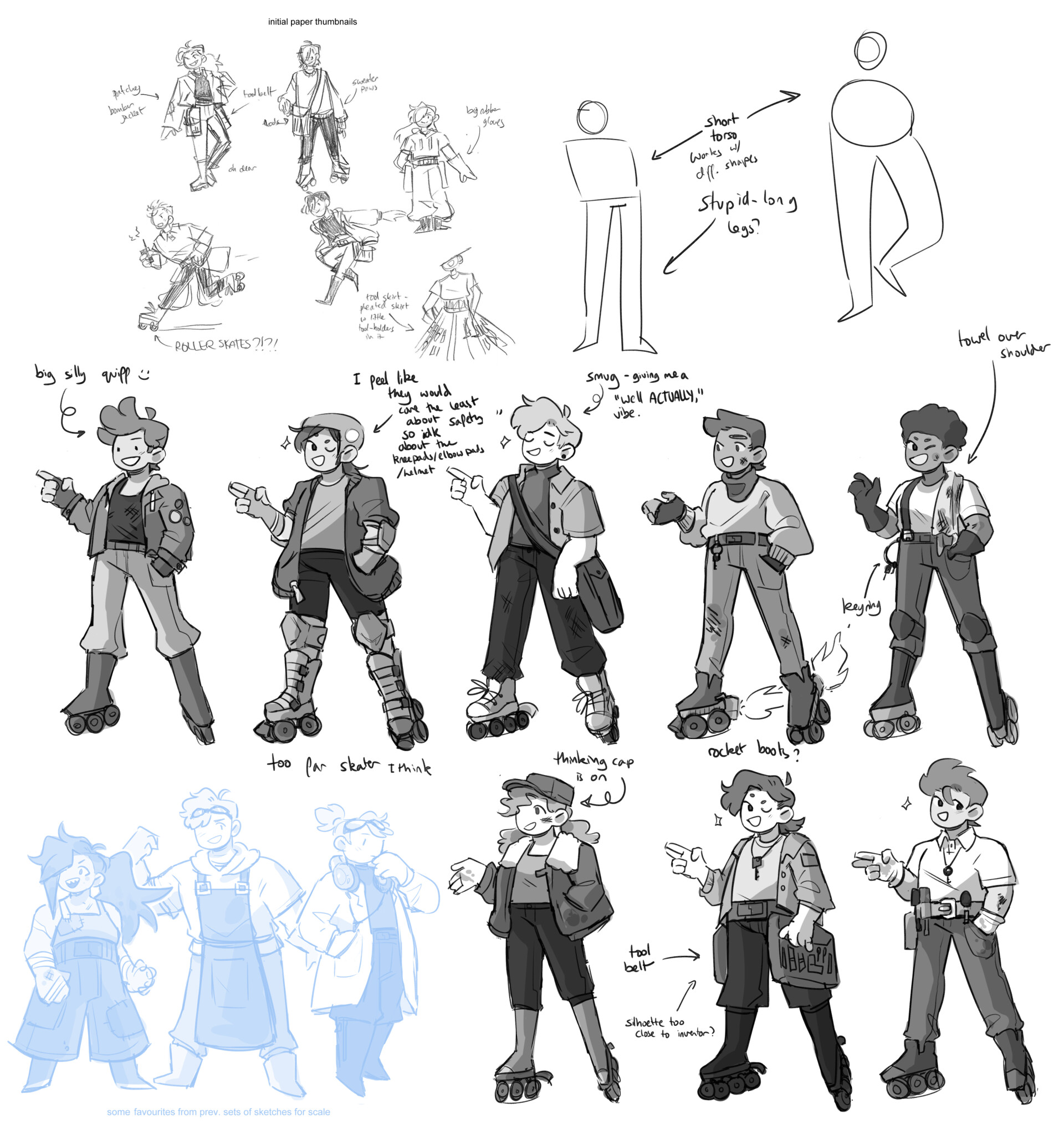 Alex Lawrence - Bish Bash Bots Hero Character Concept Art