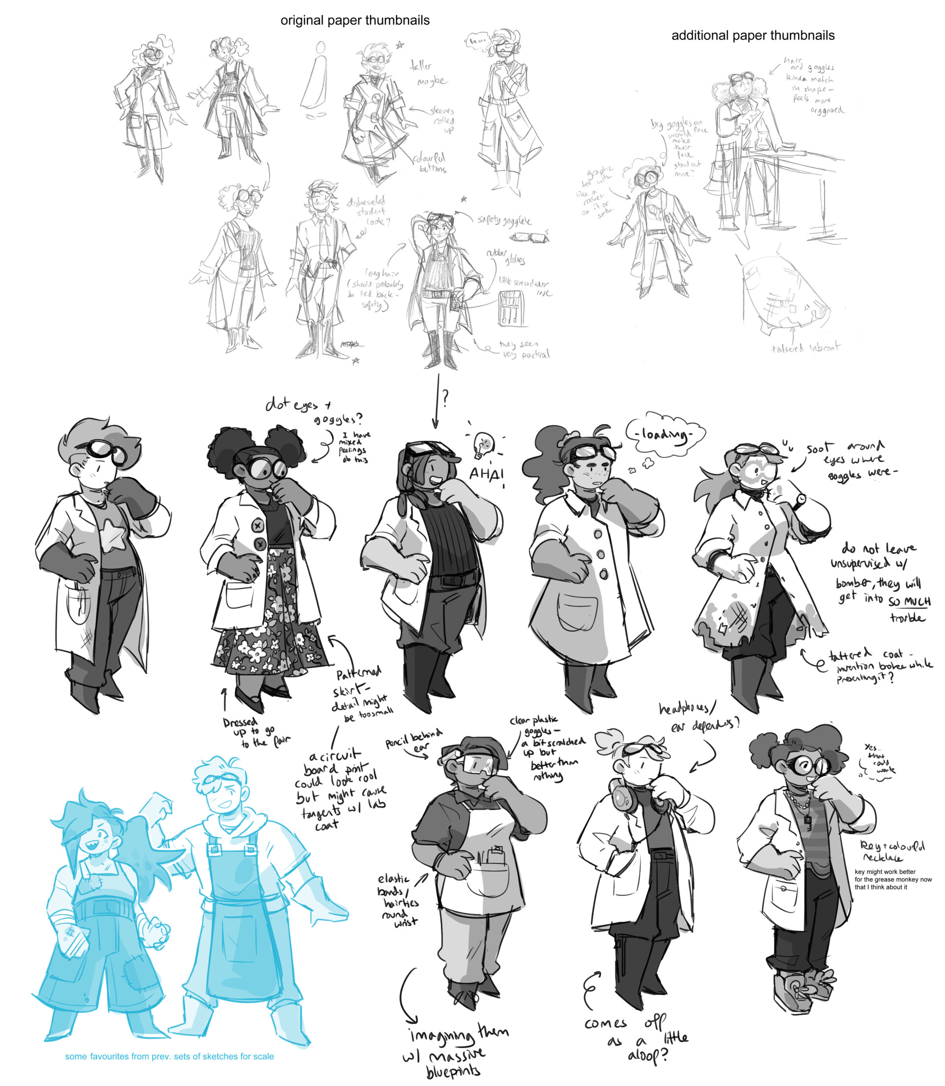 Alex Lawrence - Bish Bash Bots Hero Character Concept Art