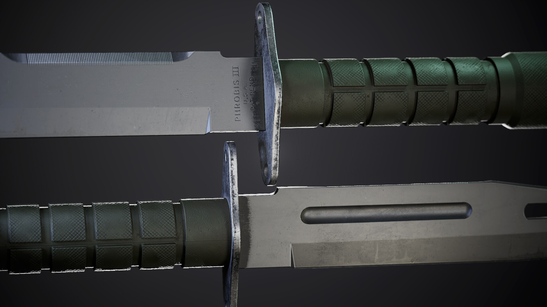 Alexey Gorban - Phrobis III M9 combat knife