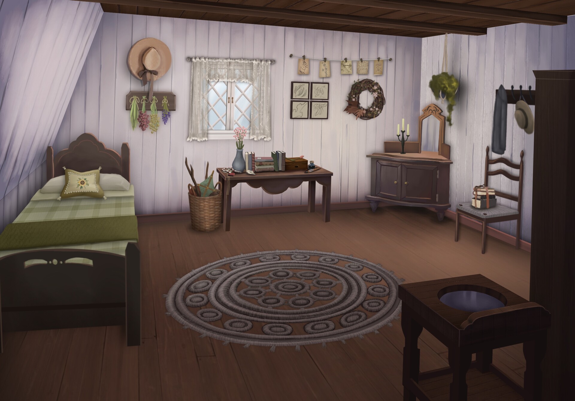 ArtStation - Anne's room