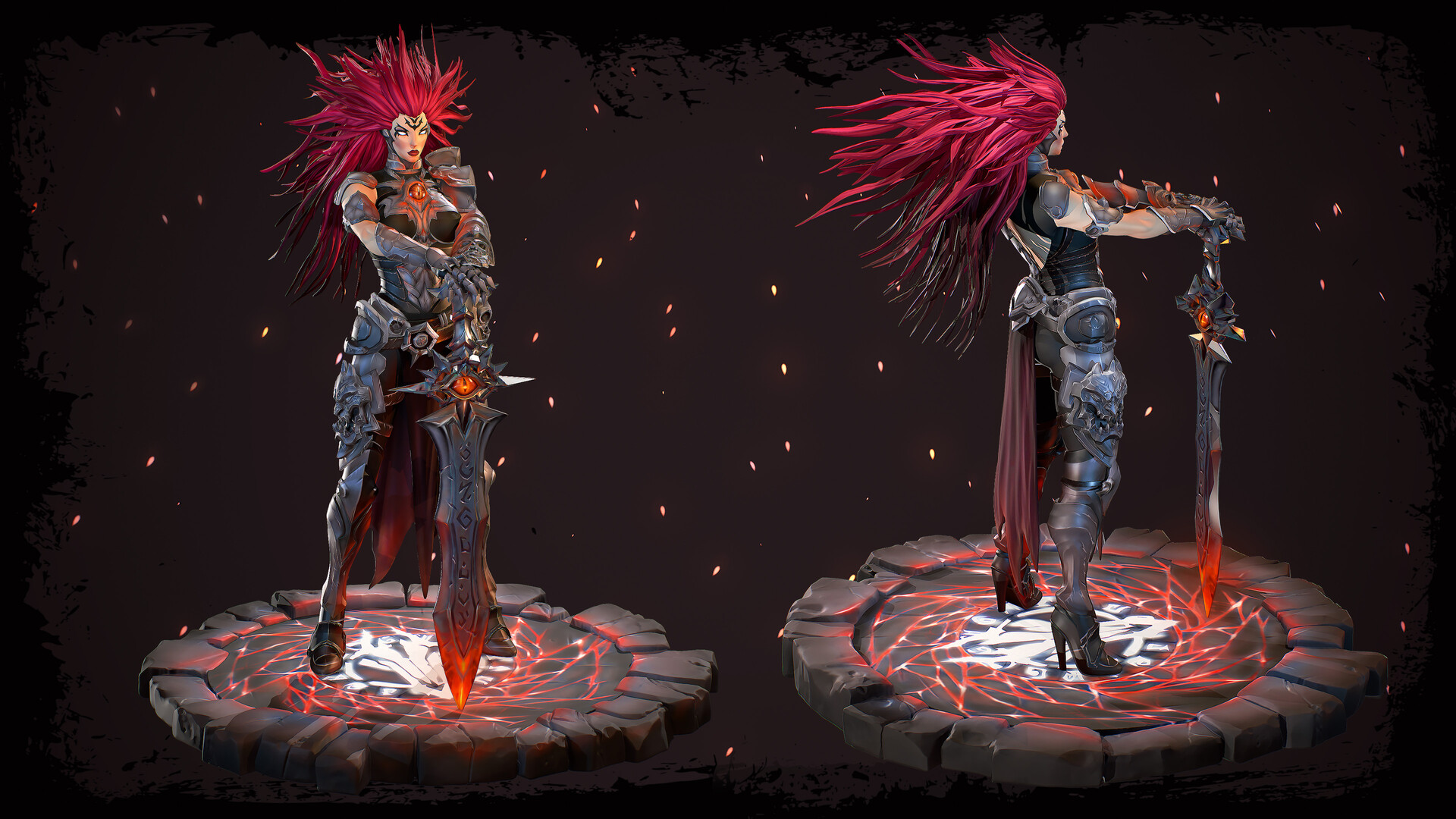 Alice Vescio - Fury Darksiders III - 3D Fan Art