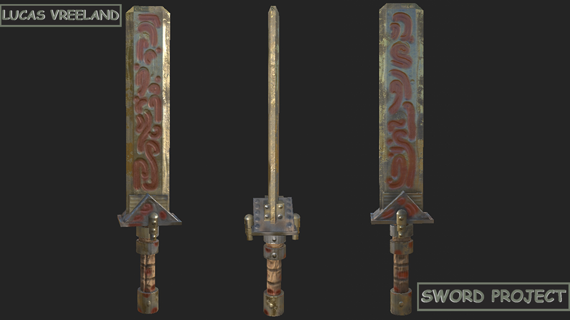 ArtStation - Sword Project - 3d Modeling