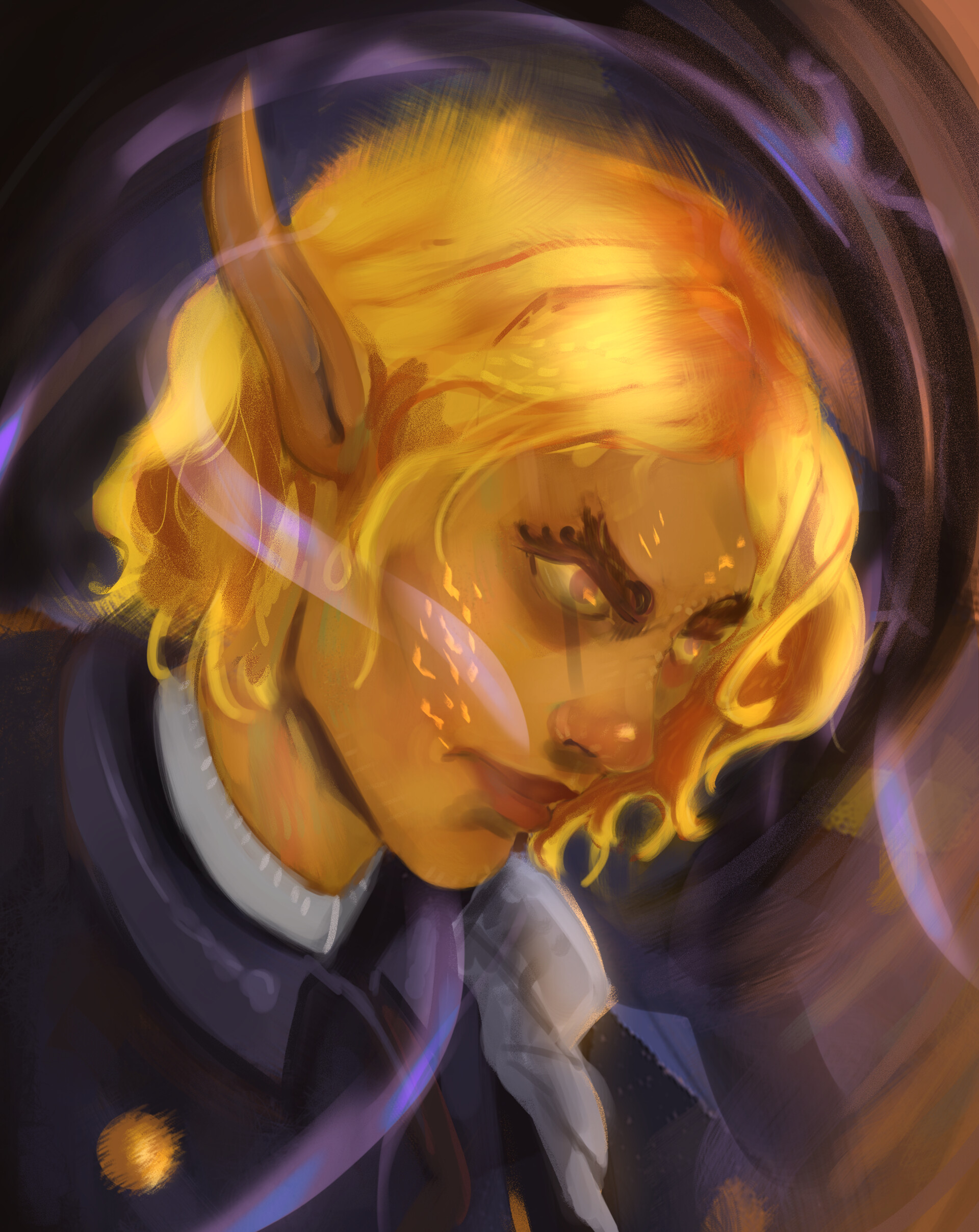 ArtStation - Dnd Oc Eladrin Elf summer