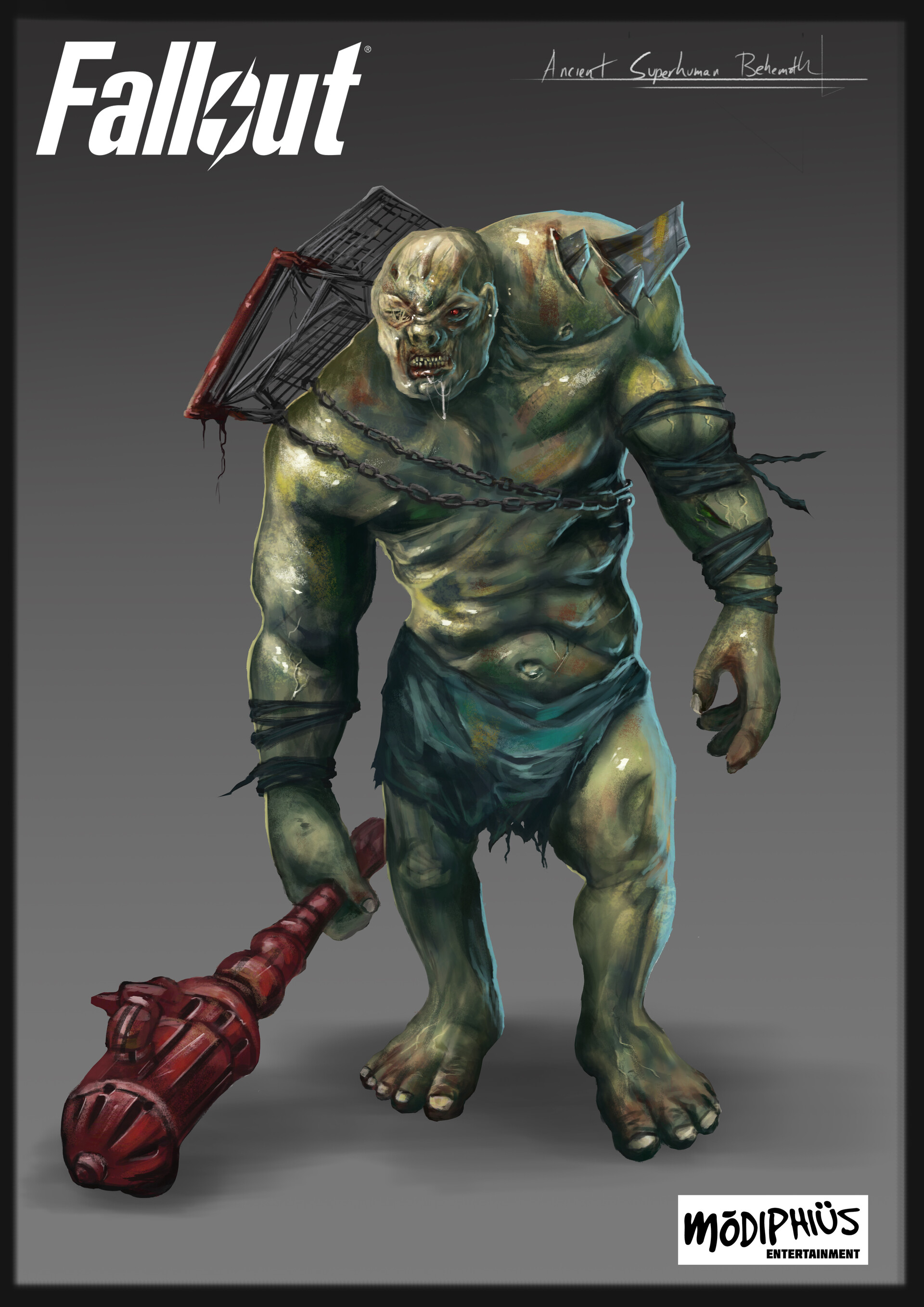 ArtStation - Fallout character art for modiphius pt1