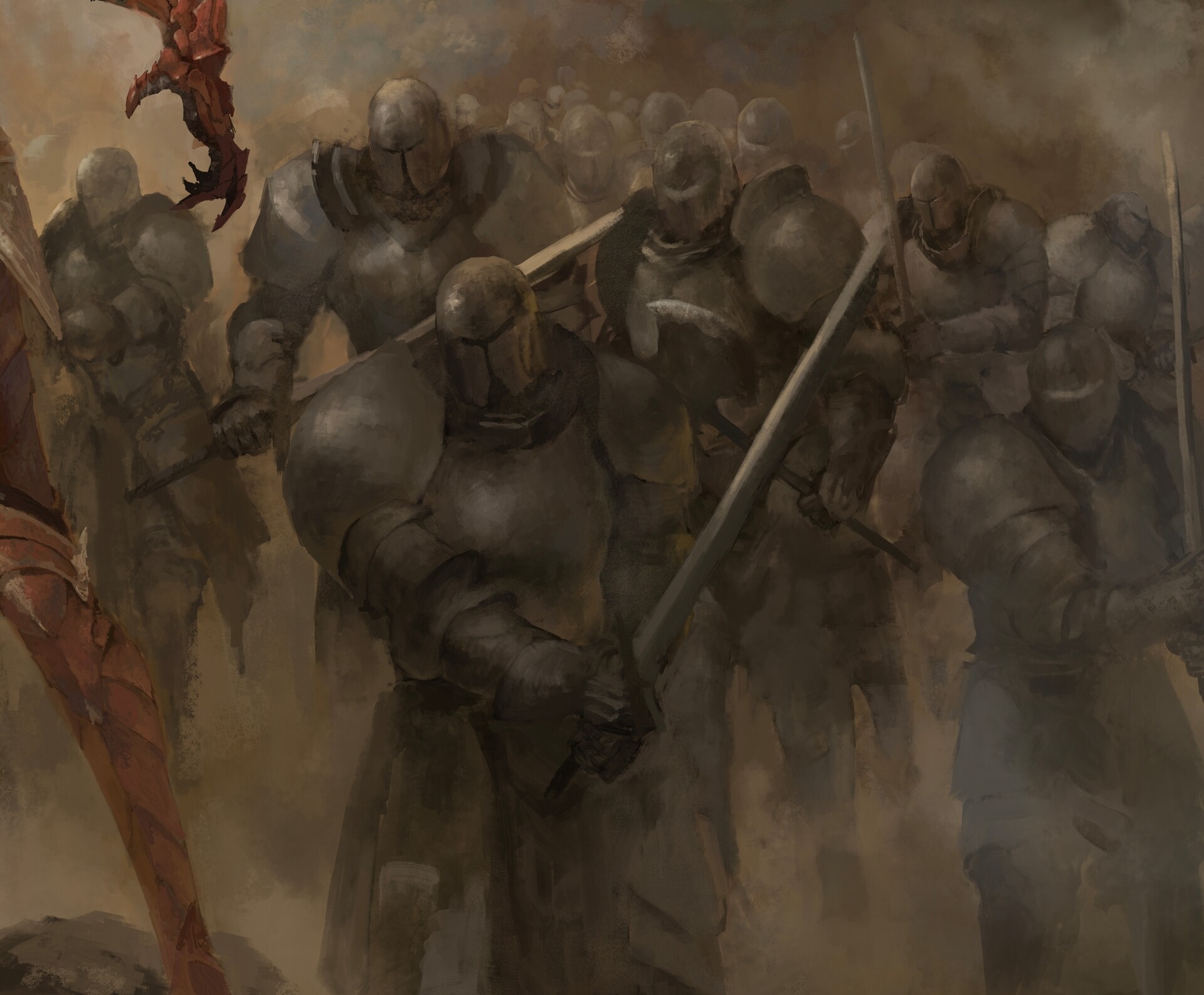 Christian Angel - Knight commander Igris The Bloodred