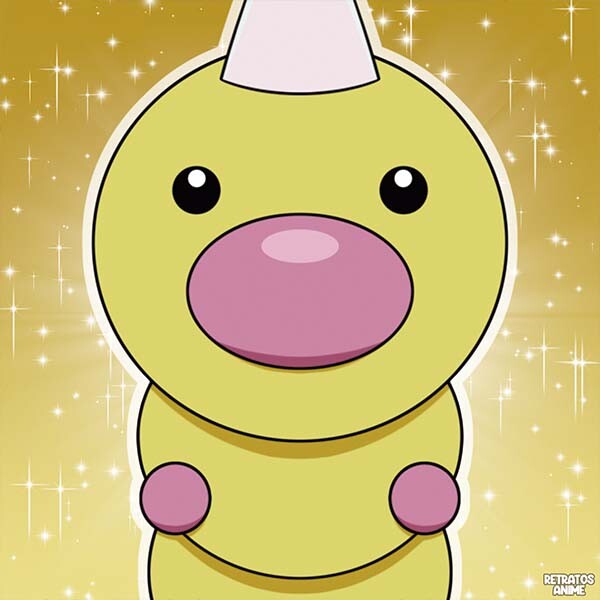 shiny weedle