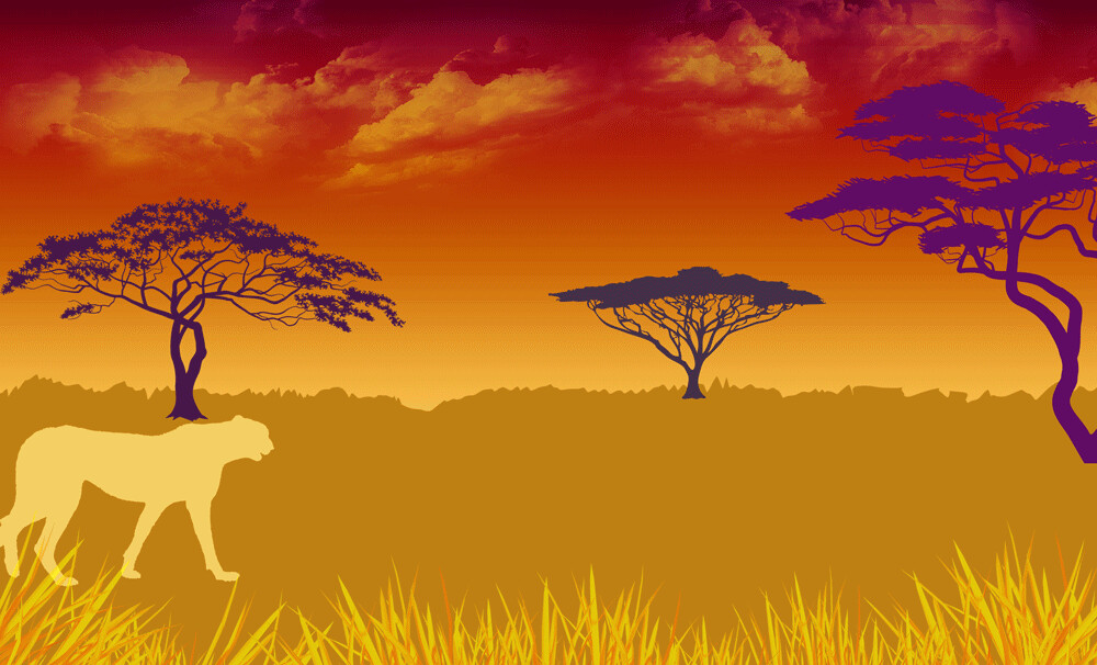 ArtStation - Leopard run - gif