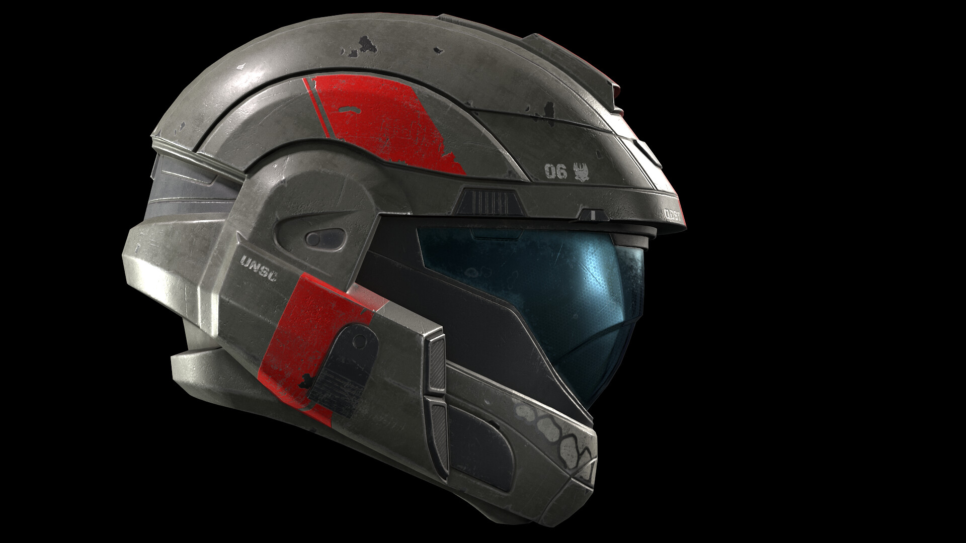 Pedro Rodriguez - ODST Helmet fanart