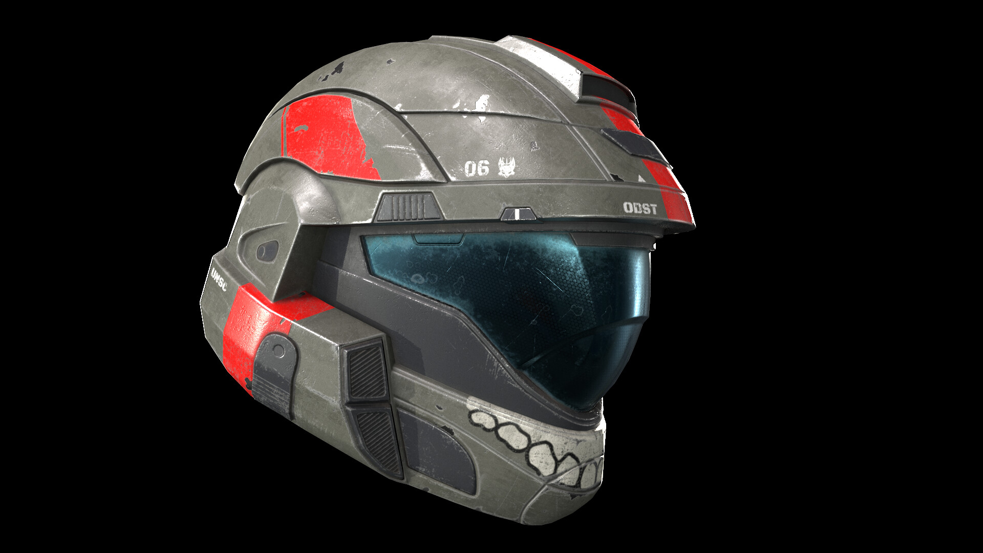 ArtStation - ODST Helmet fanart