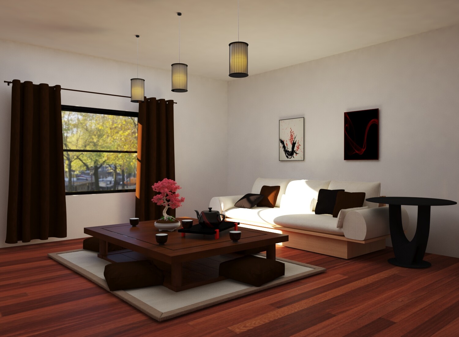 ArtStation - Room - Japan / Sala - Japão