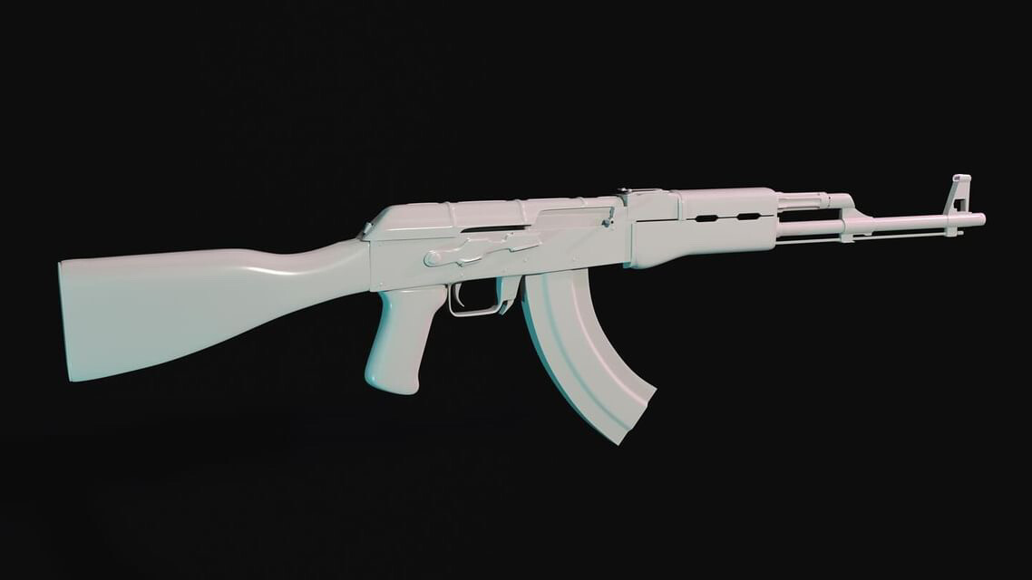 ArtStation - AK-47 3D Model