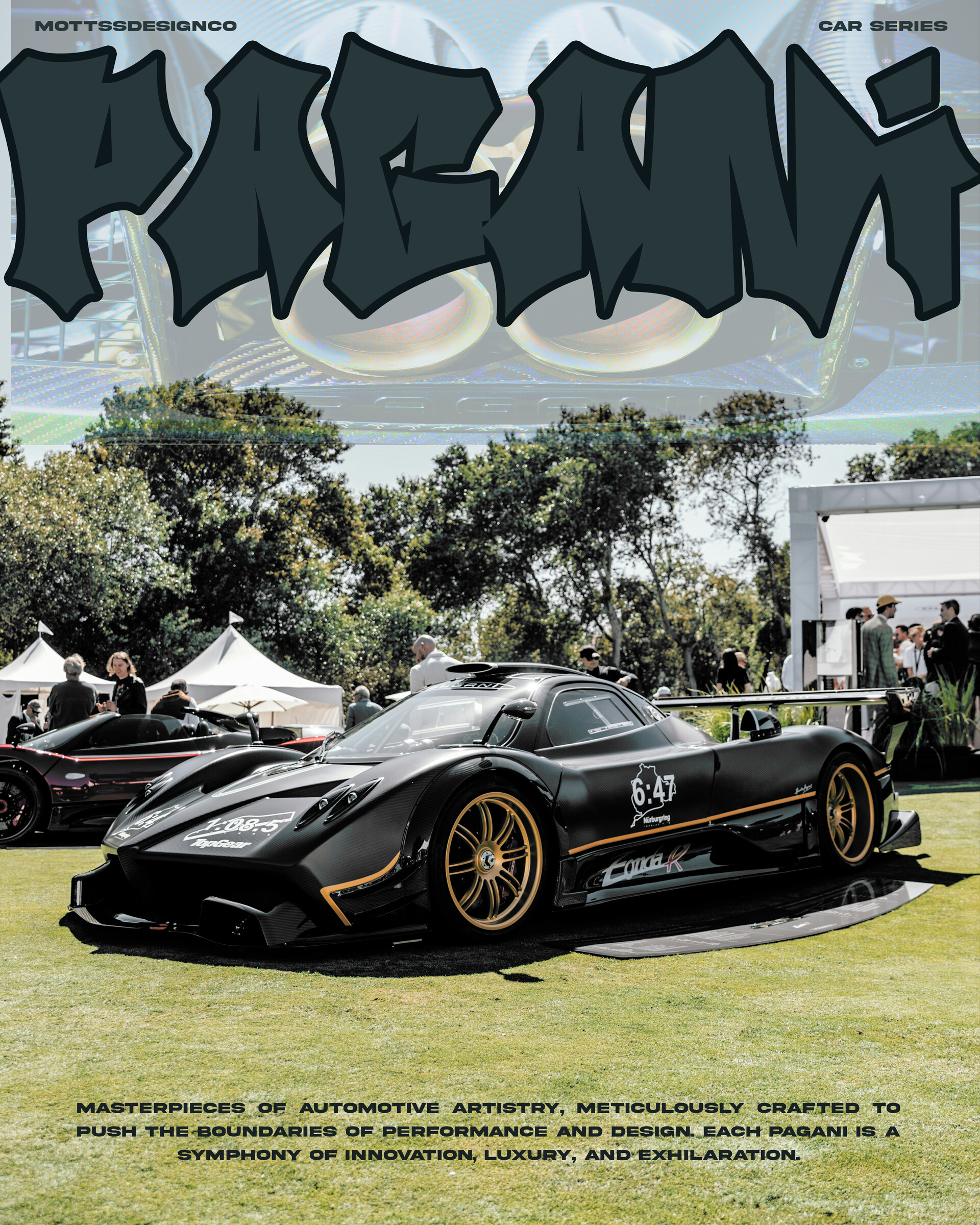 ArtStation - PAGANI POSTER