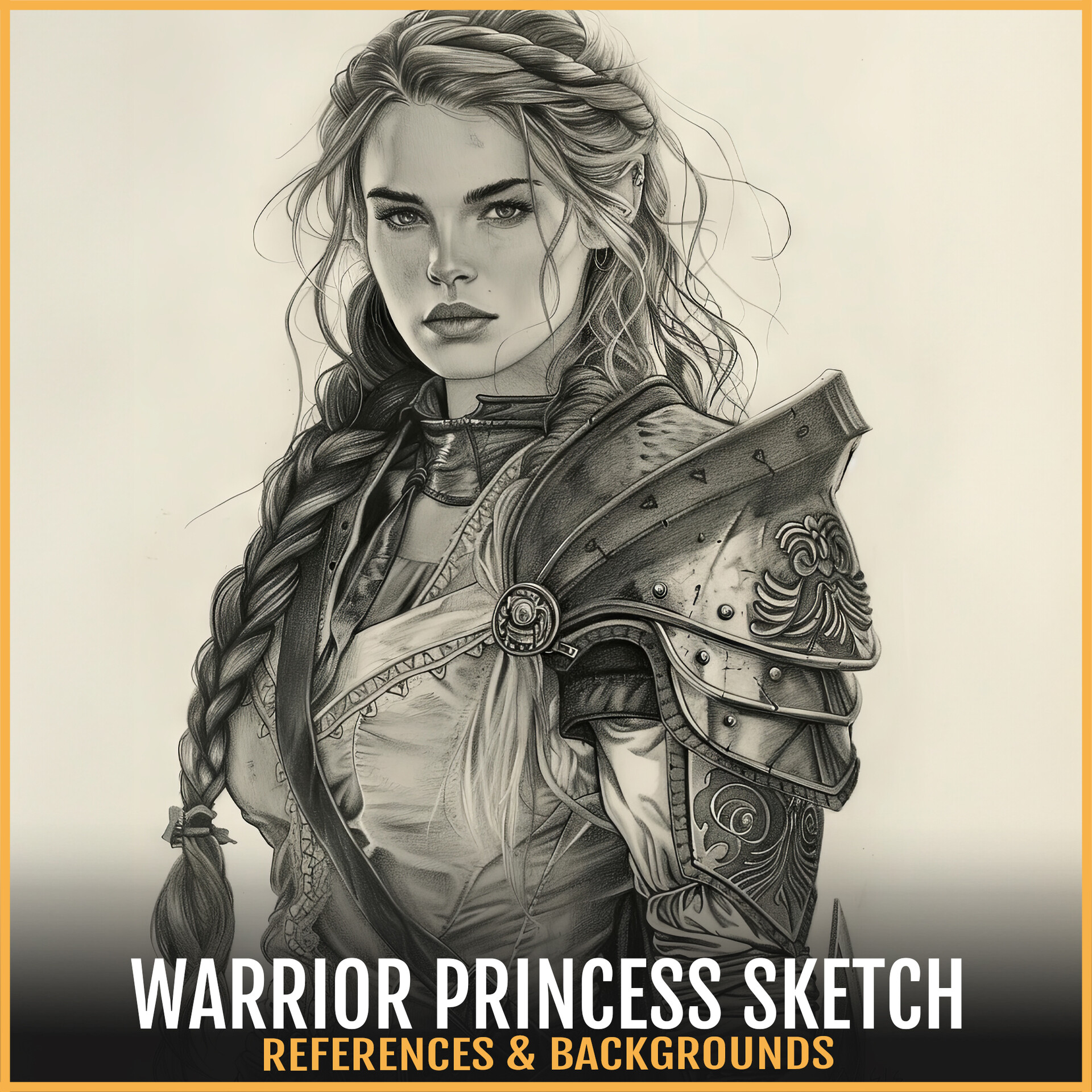 ArtStation - 303 Warrior Princess sketch