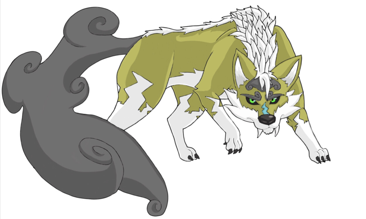 ArtStation - Storm Wolf Design