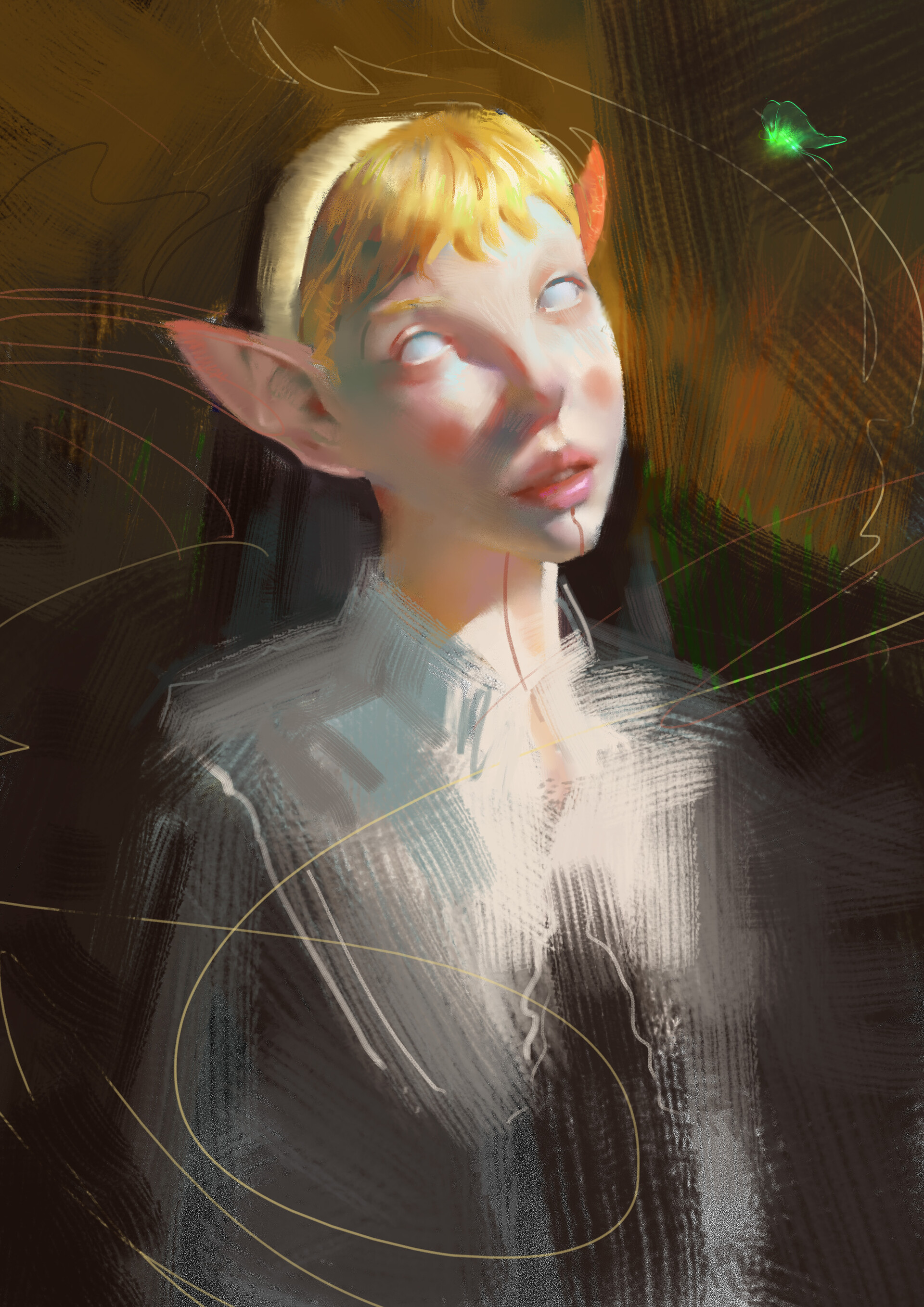 ArtStation - Elf portrait personal work