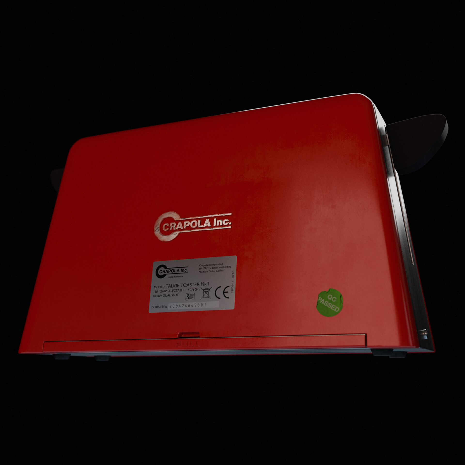 Tom Bromley - Talkie Toaster - Red Dwarf