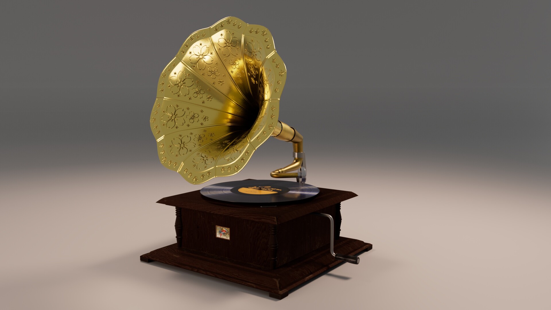 ArtStation - Gramophone Model